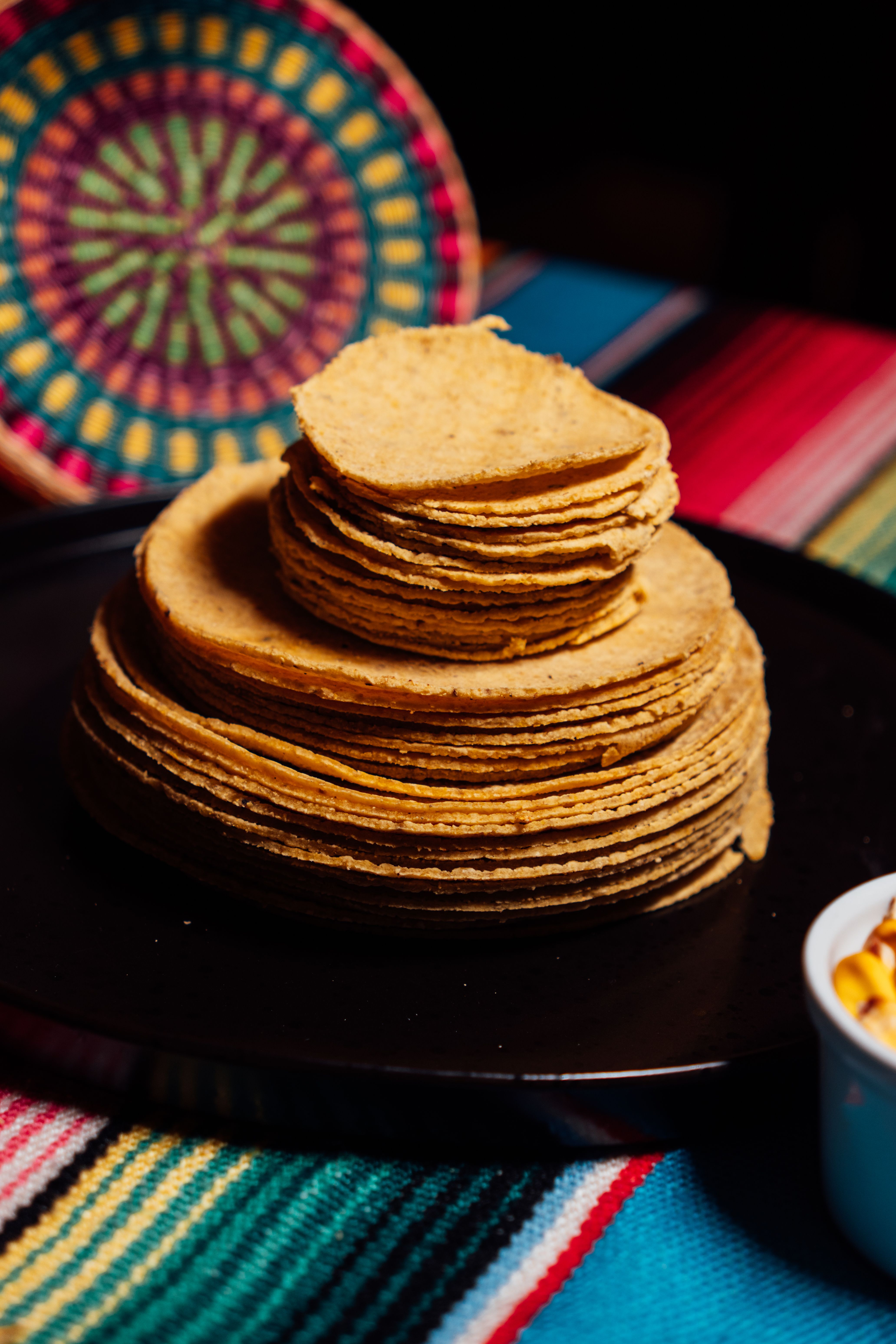 Stack of Authentic Mexican Corn Tortillas · Free Stock Photo