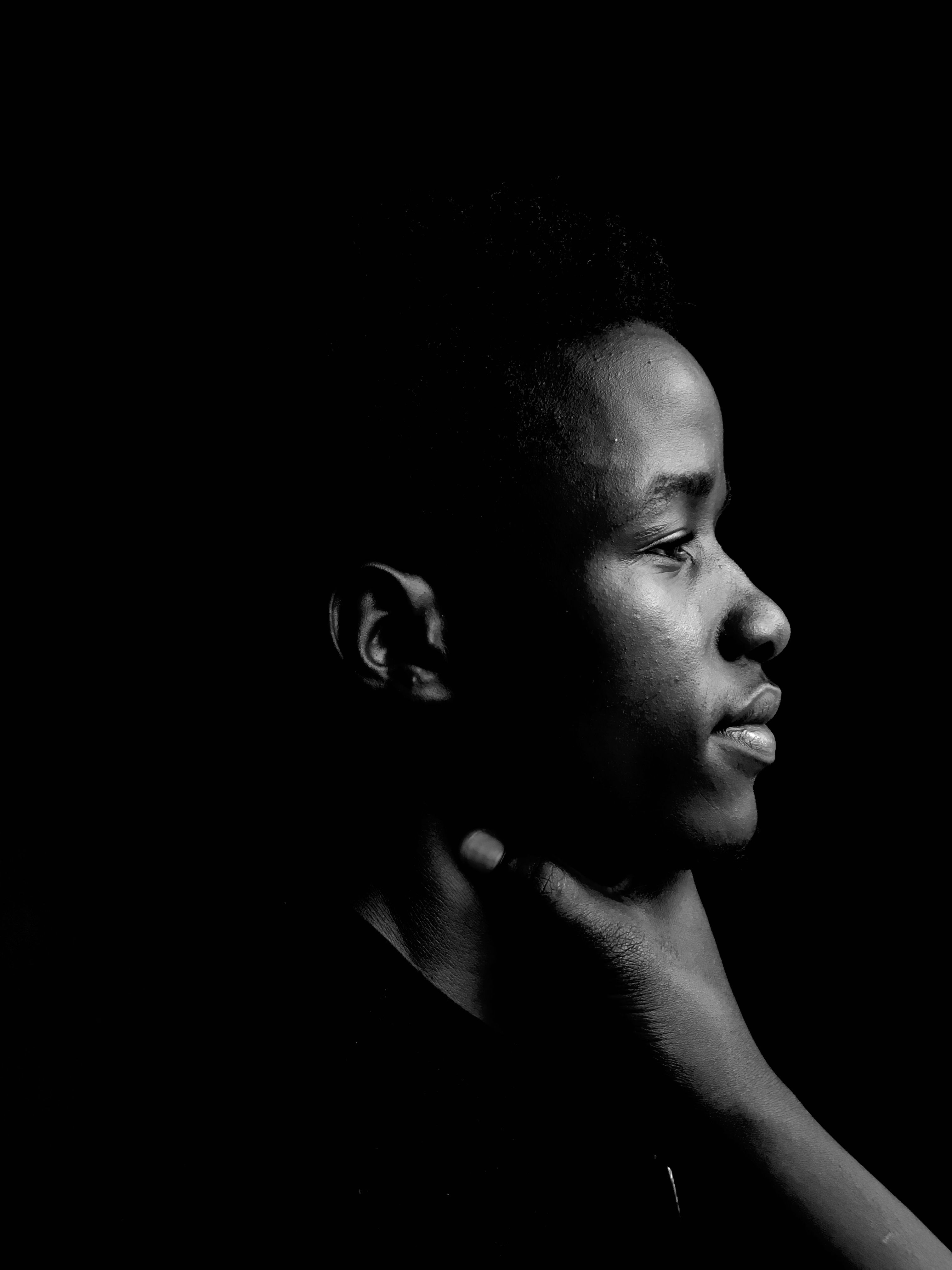 Face Of A Person Side View Photos, Download The BEST Free Face Of A ...
