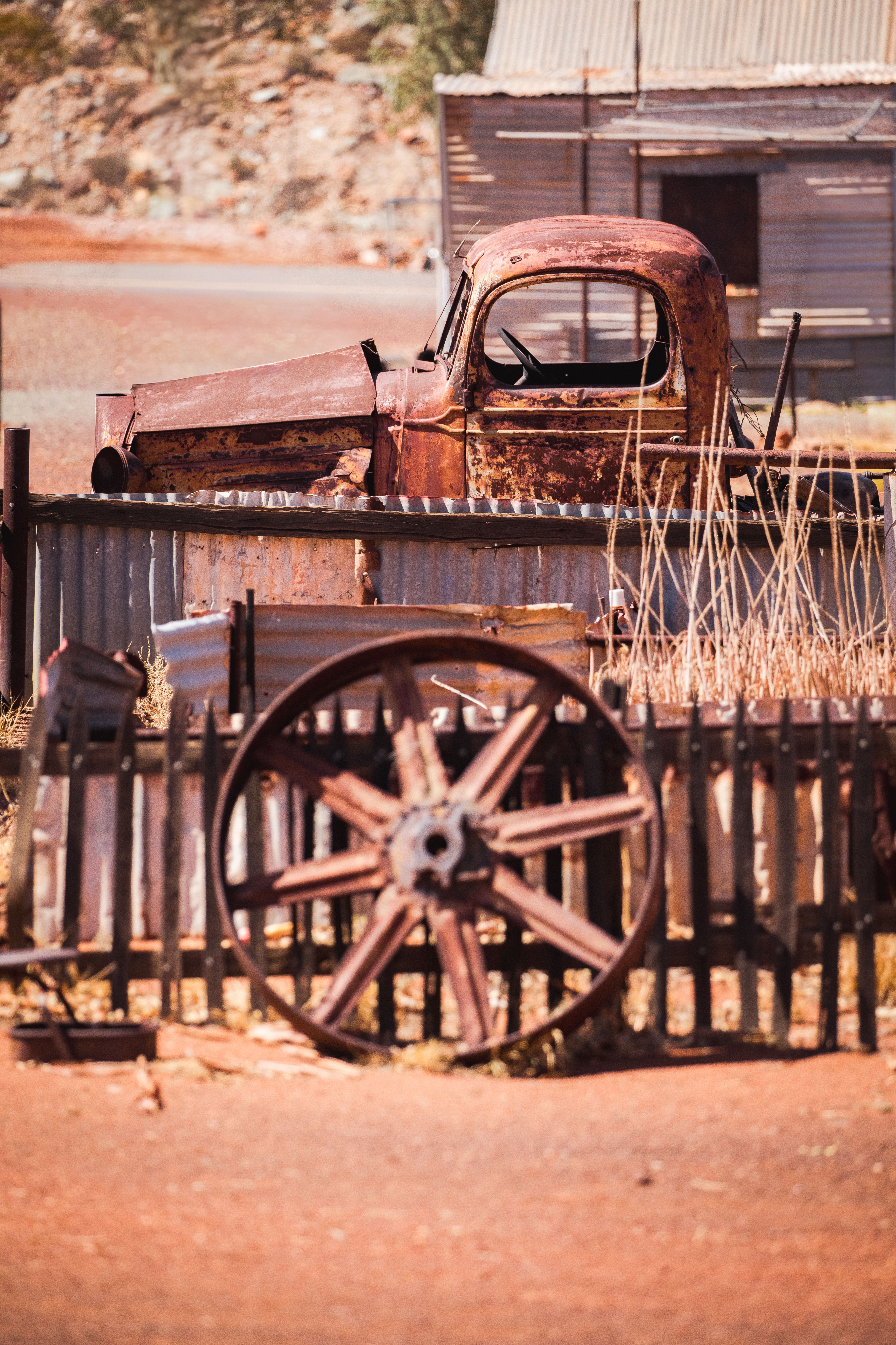 Old Red Truck Photos, Download The BEST Free Old Red Truck Stock Photos ...