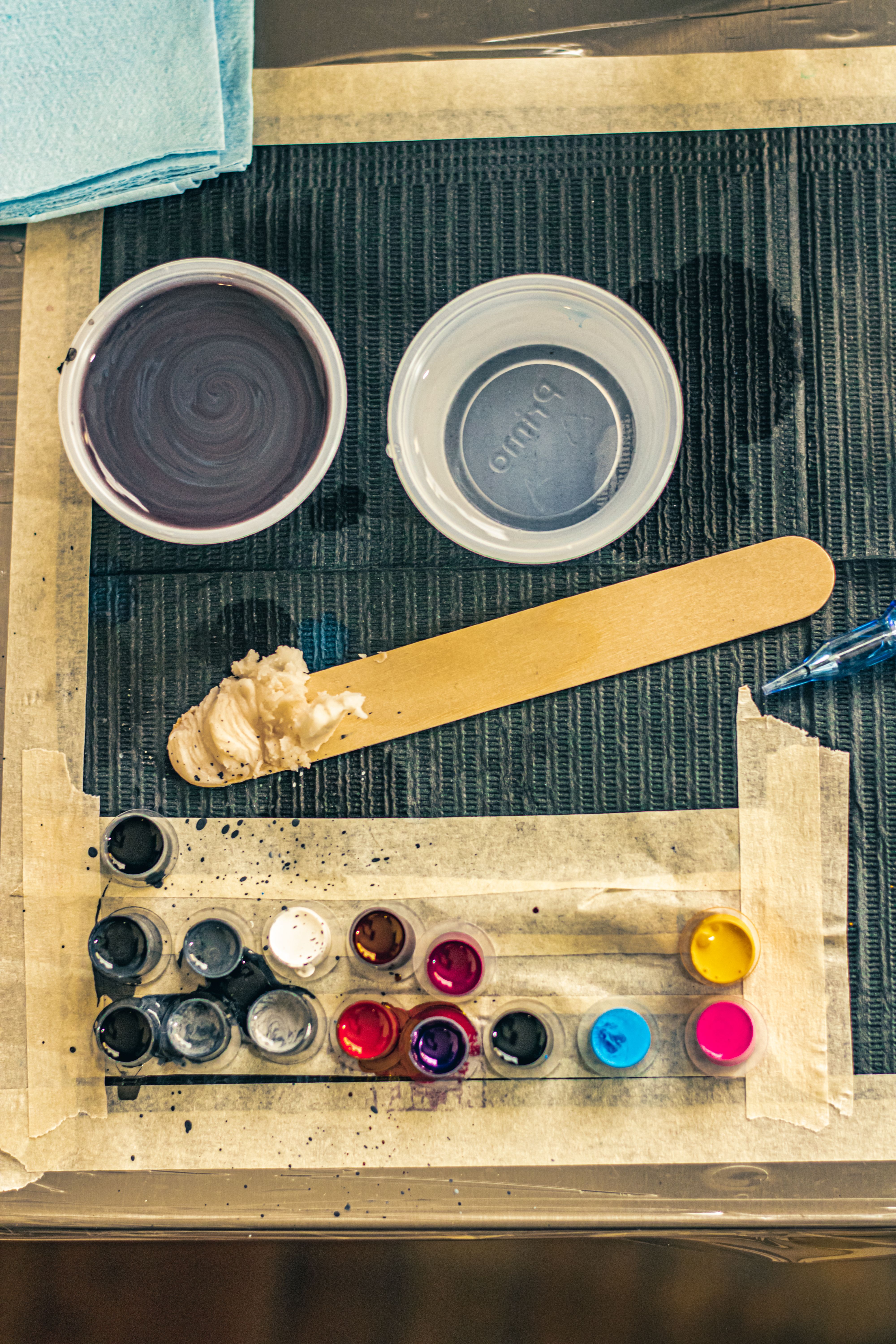 Tattoo Ink and Equipment Setup in Studio · Free Stock Photo