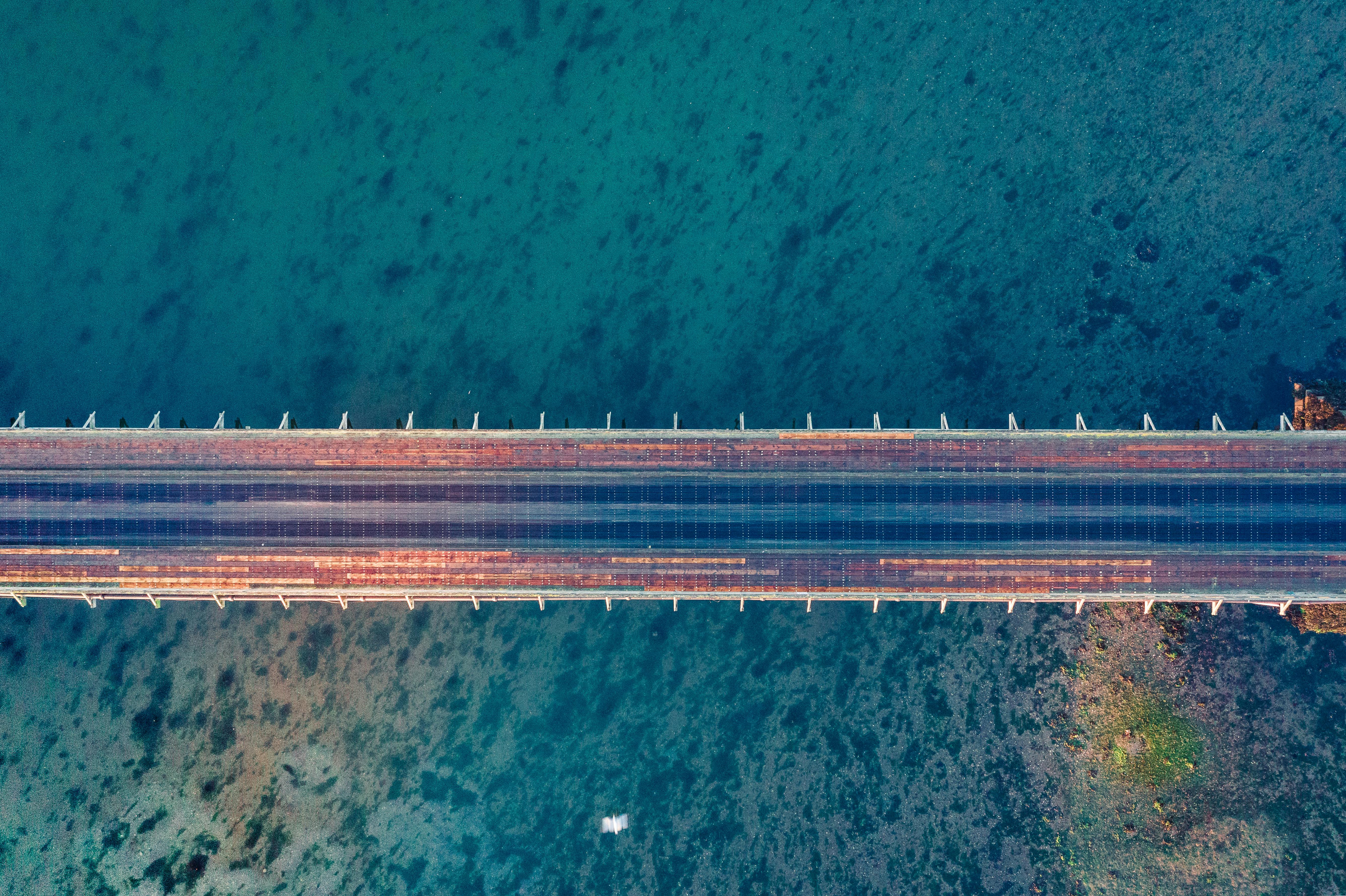 Aerial View of Road · Free Stock Photo