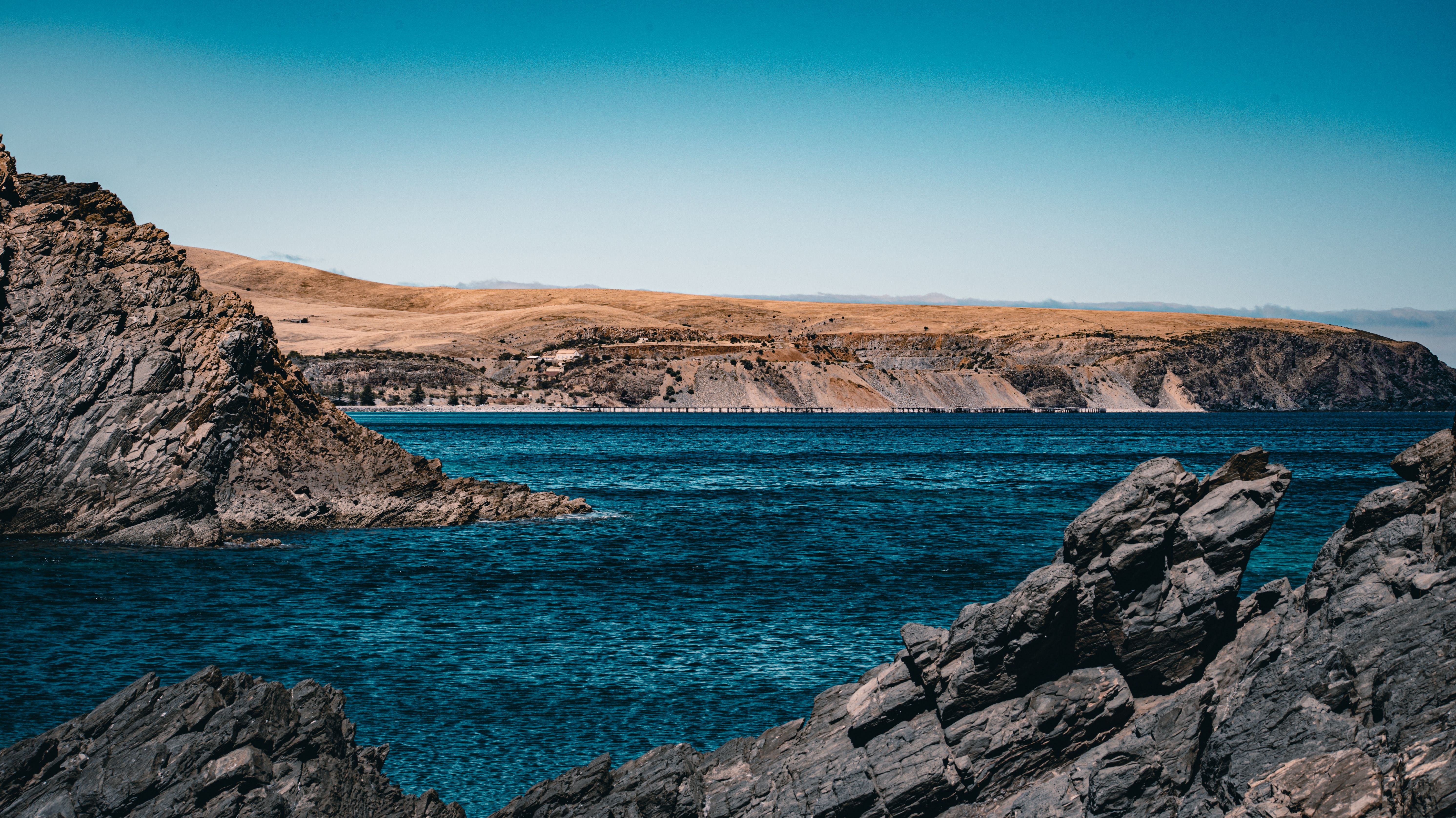 Dramatic Coastal Cliffs by the Ocean · Free Stock Photo