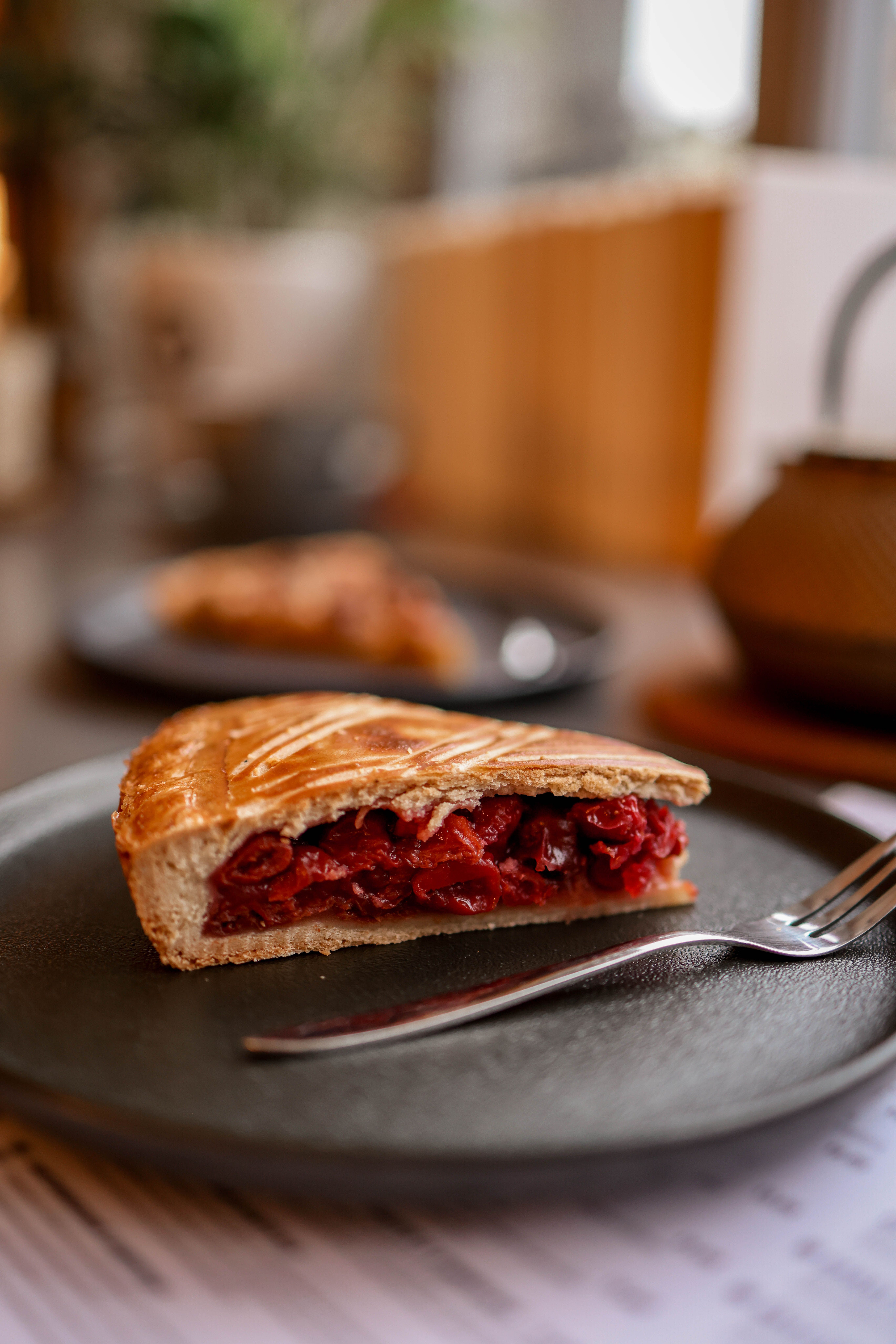 Delicious Slice of Berry Pie on a Plate · Free Stock Photo