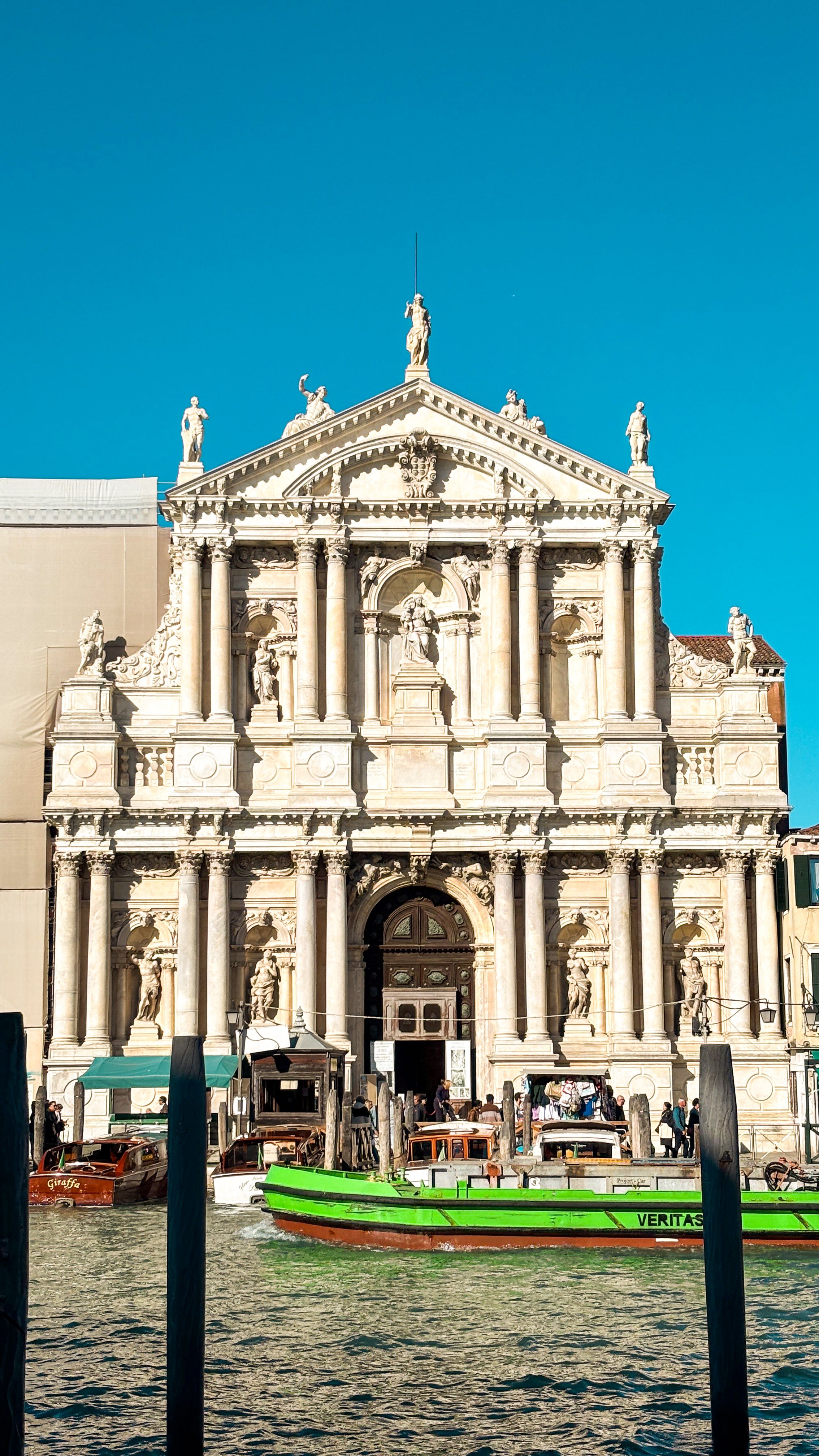 Facade of Church of San Stae in Venice, Italy · Free Stock Photo