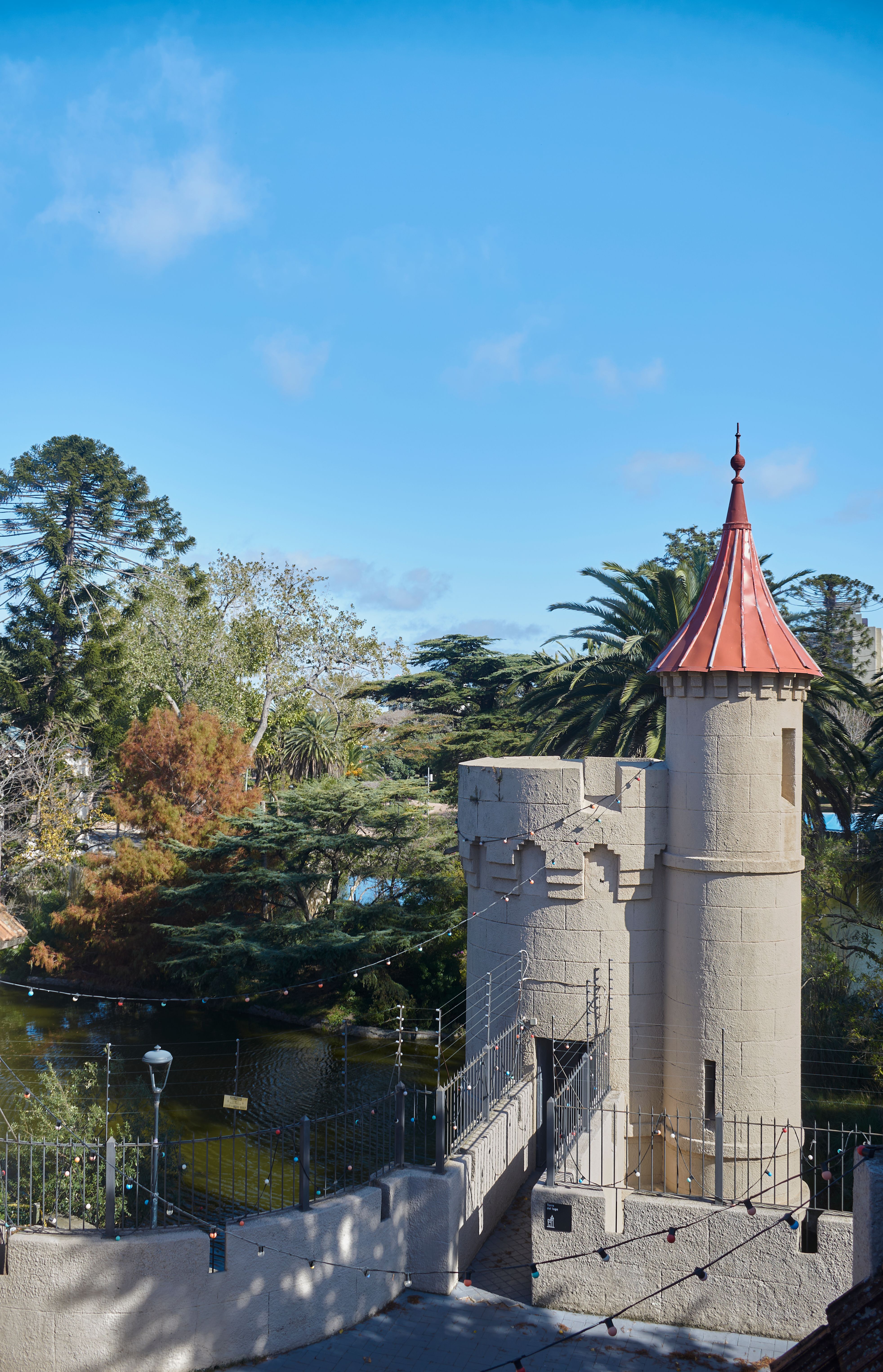 Historic Castle Tower in Montevideo Park · Free Stock Photo