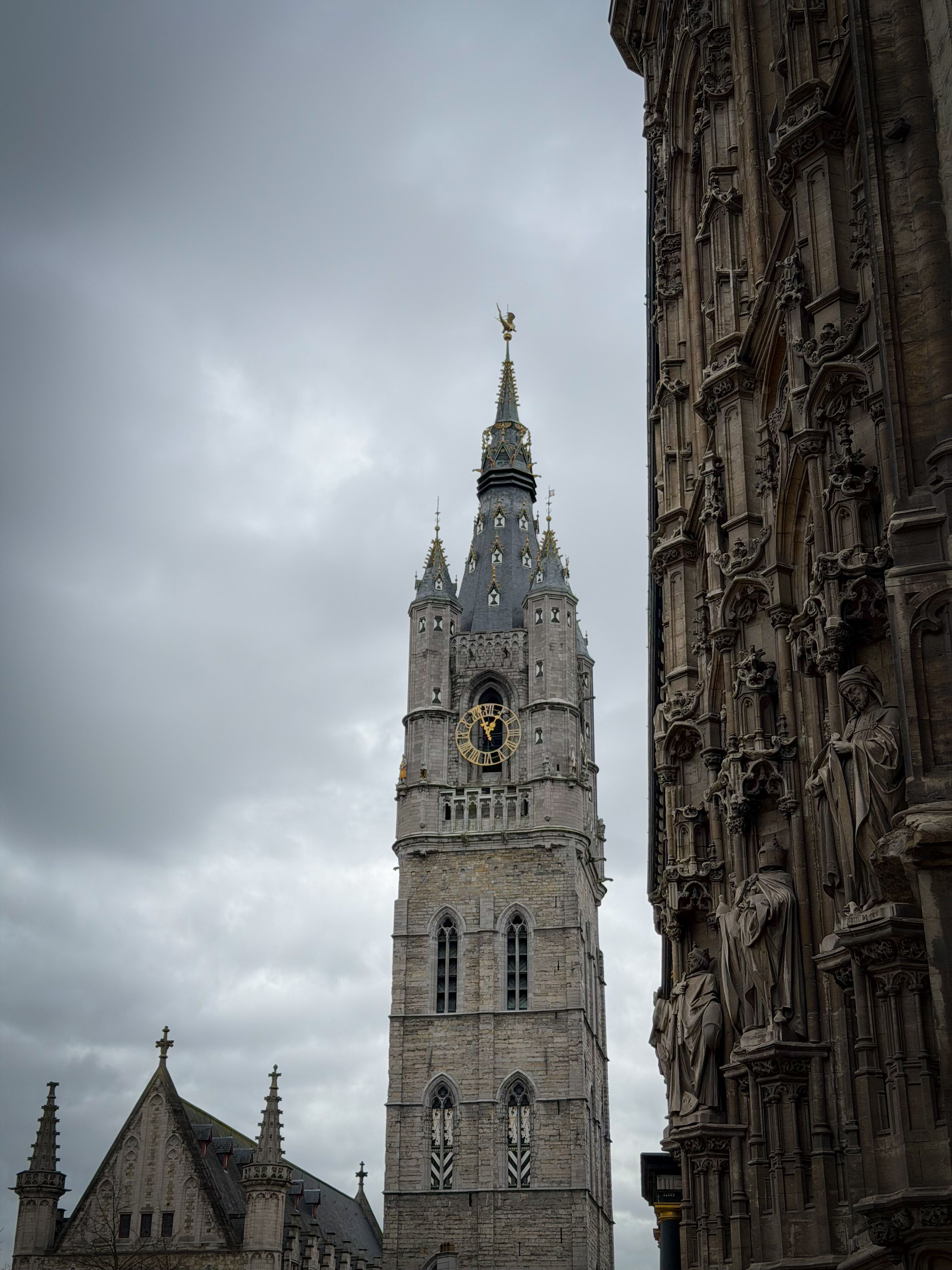 Medieval Belfry Tower in Ghent, Belgium · Free Stock Photo