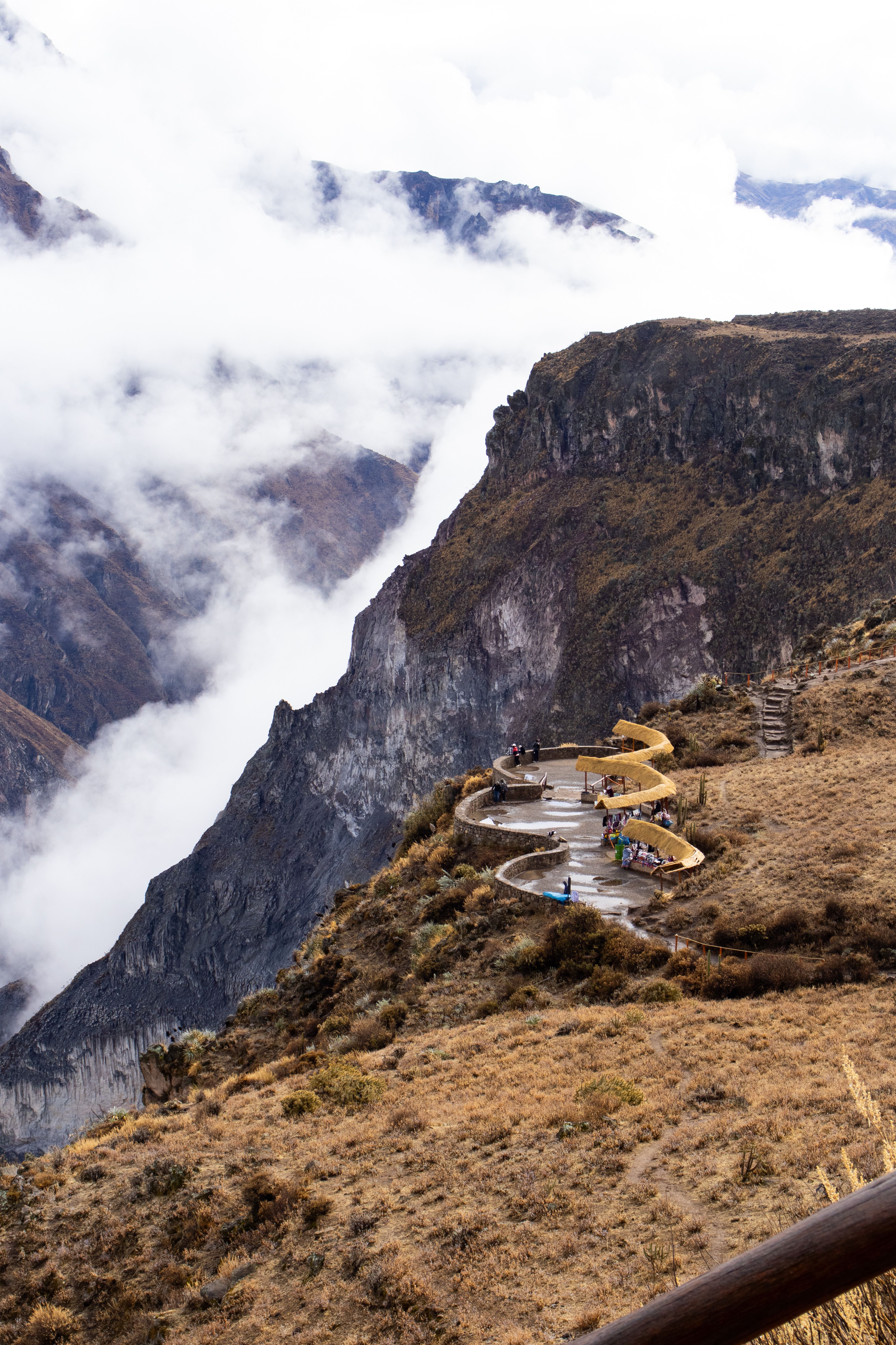 Scenic Viewpoint at Colca Canyon, Peru · Free Stock Photo