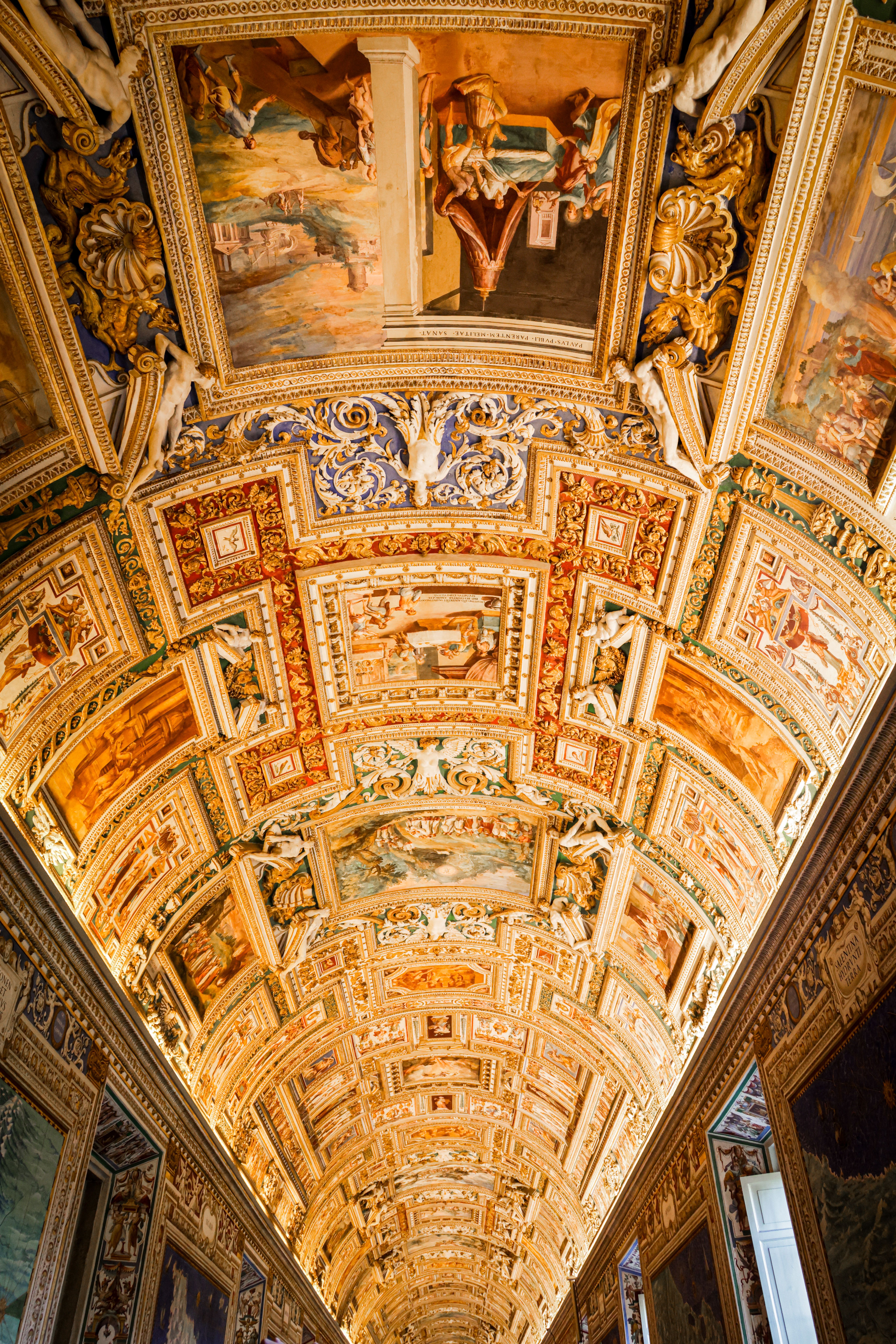 The Ceiling of the Sistine Chapel in Rome · Free Stock Photo