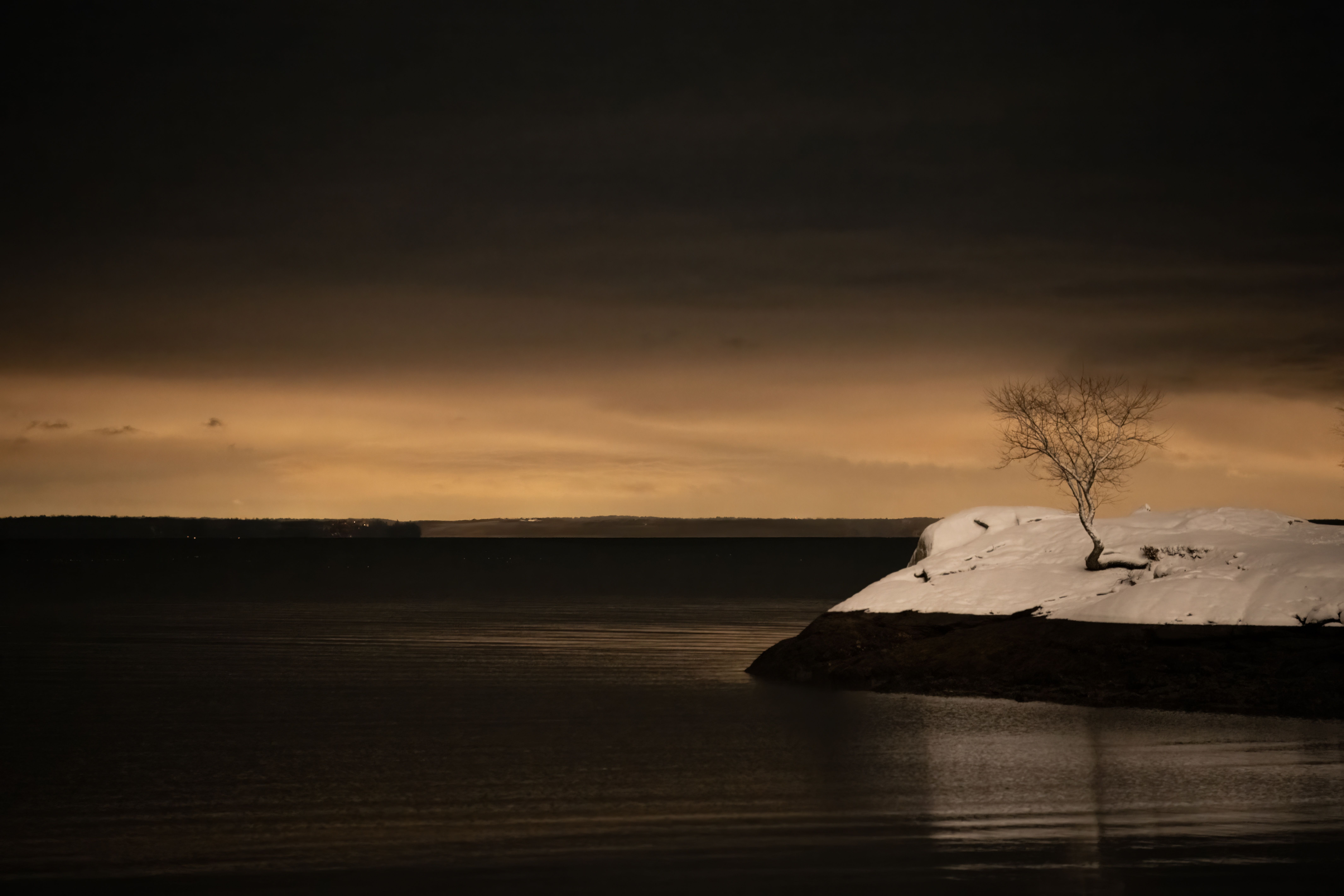 Winter Dawn at Cove Island Park in Stamford · Free Stock Photo