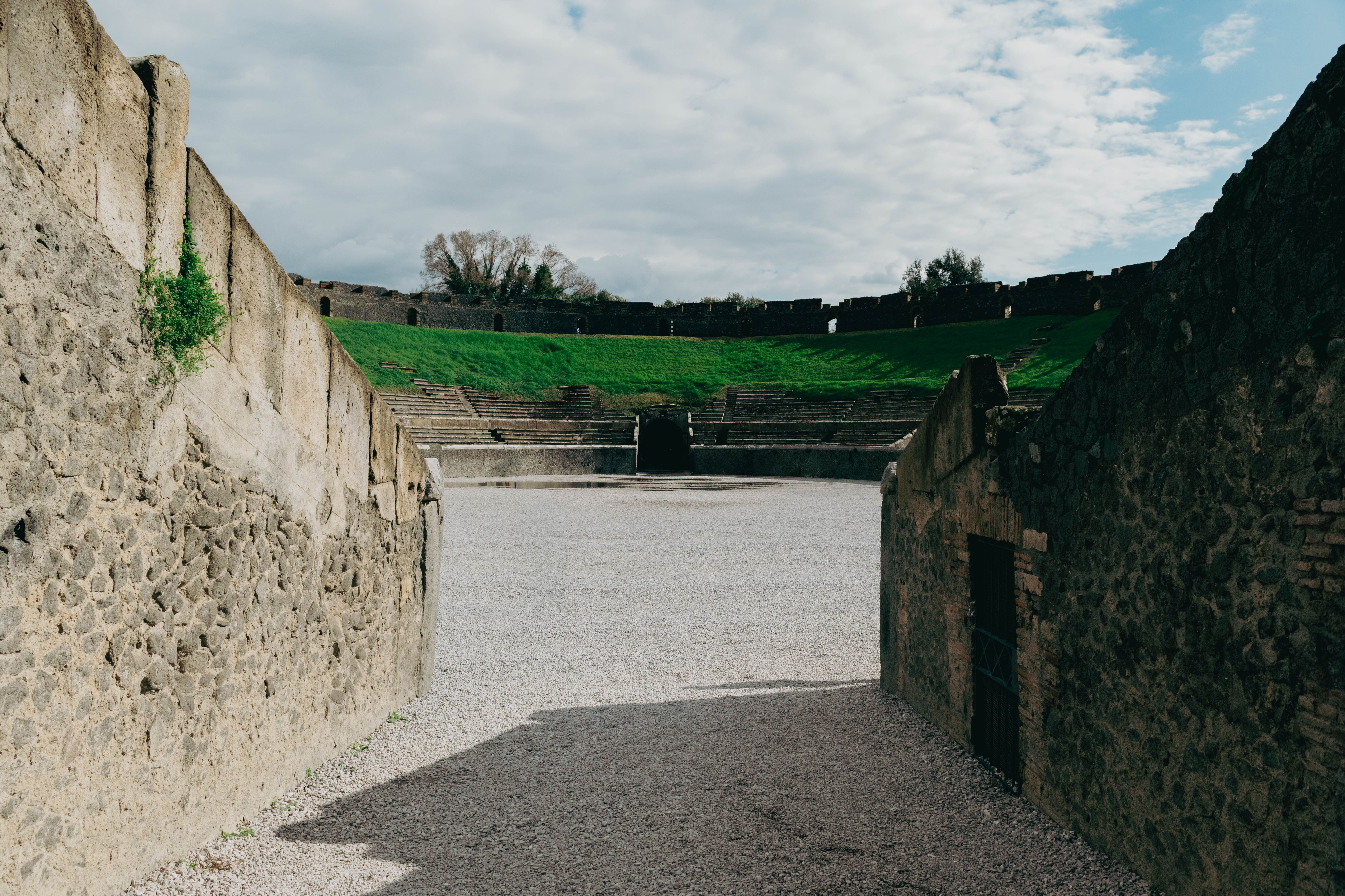 Ancient Pompeii Amphitheater in Italy · Free Stock Photo