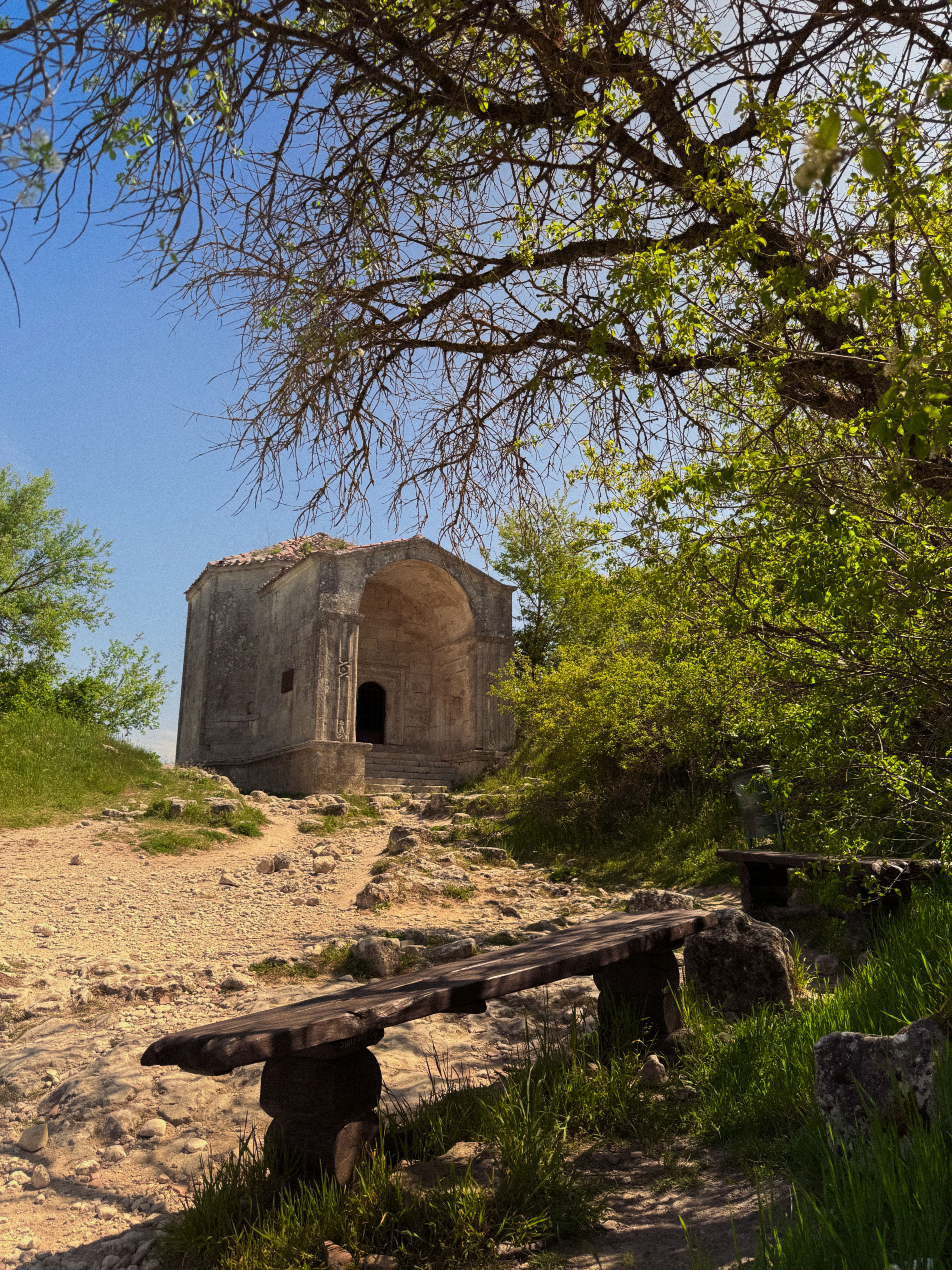 Historic Stone Chapel in Remote Landscape · Free Stock Photo