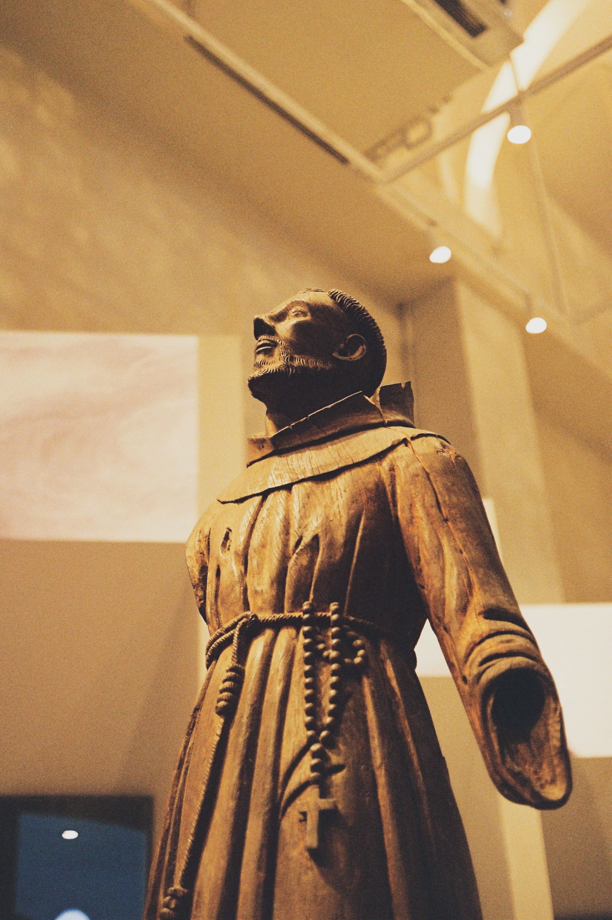 Wooden Saint Statue in Manila Museum · Free Stock Photo