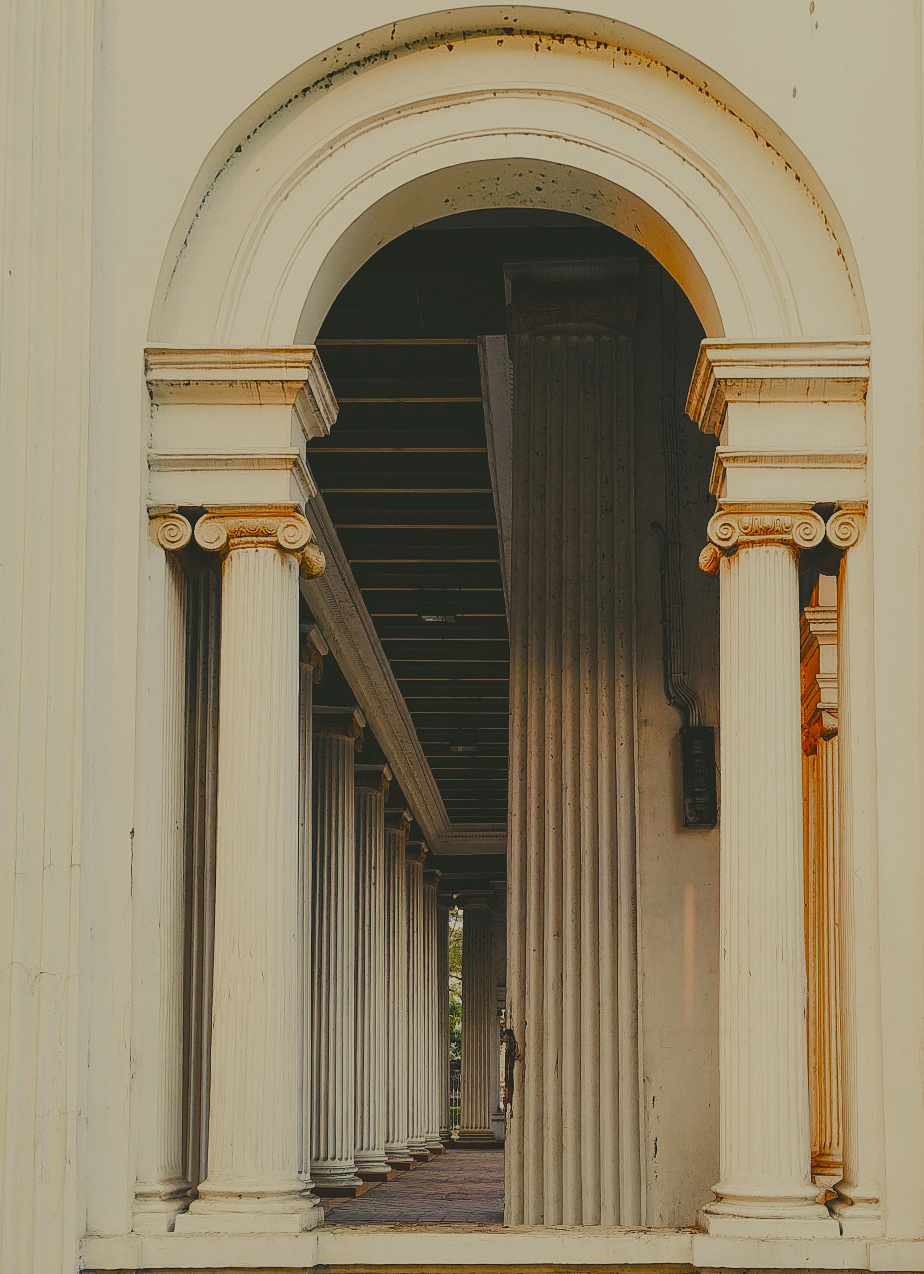 Classical Architecture with Corinthian Columns · Free Stock Photo