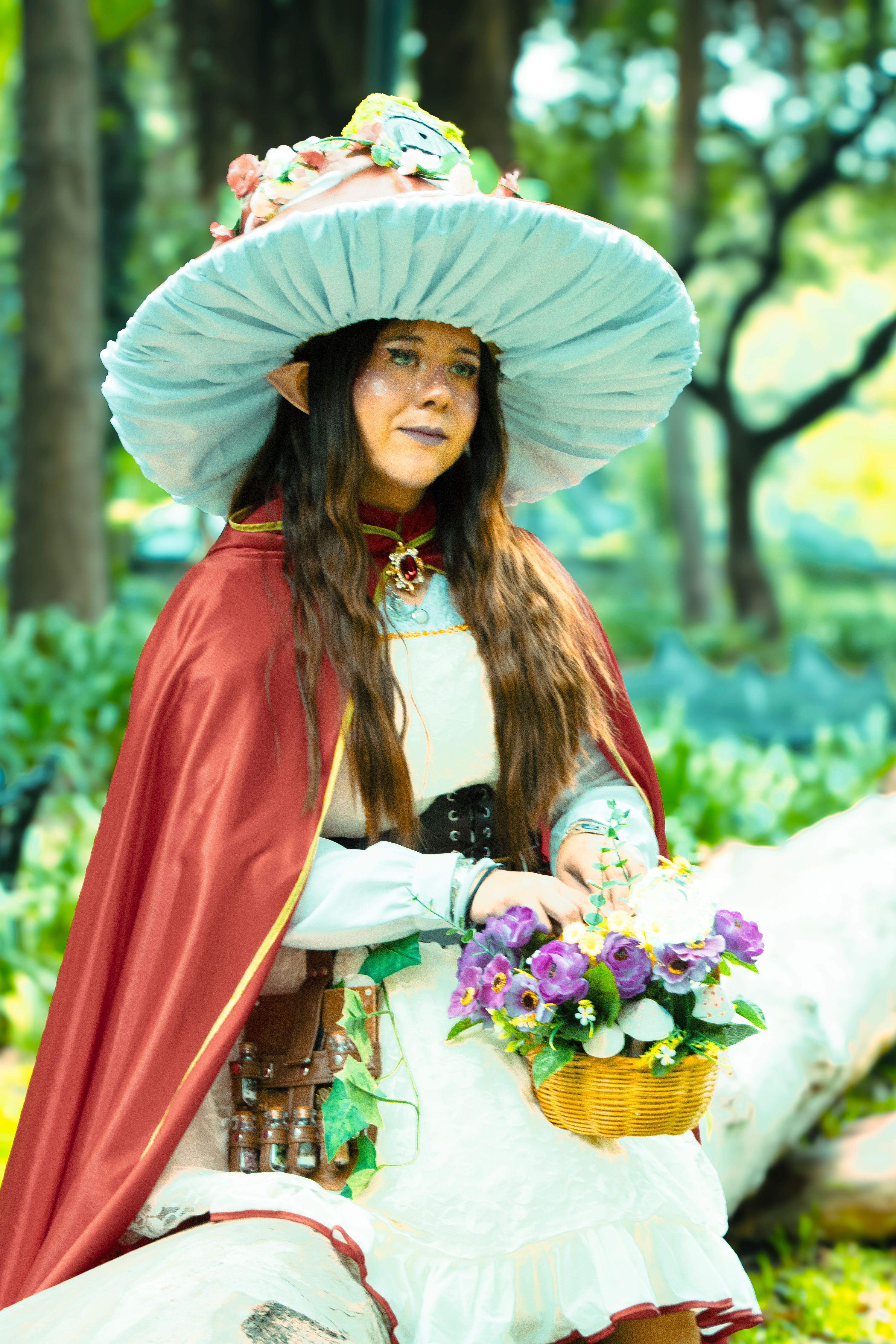 Fantasy Cosplay in Enchanted Forest Setting · Free Stock Photo