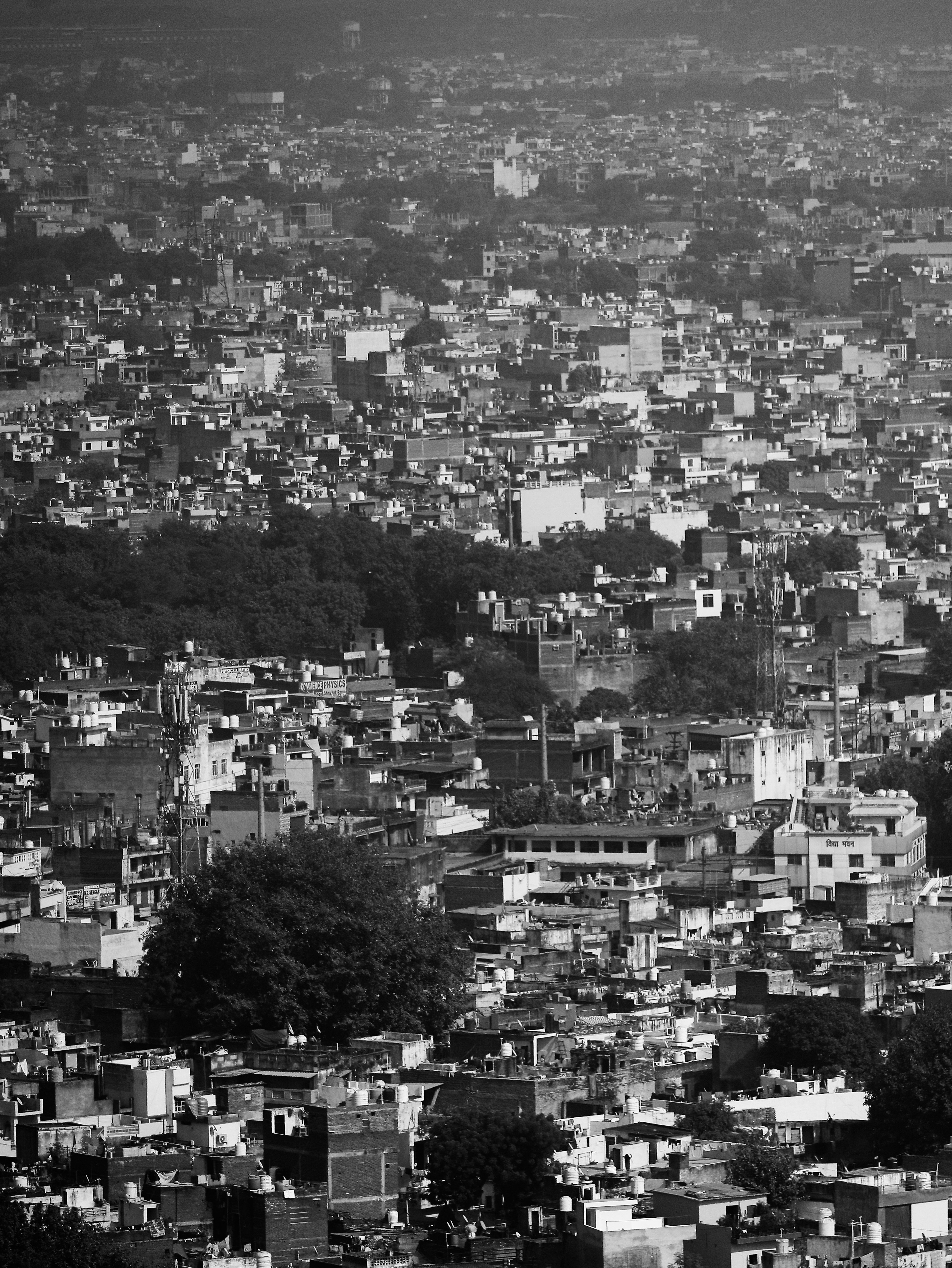 Aerial View of Gwalior Cityscape · Free Stock Photo