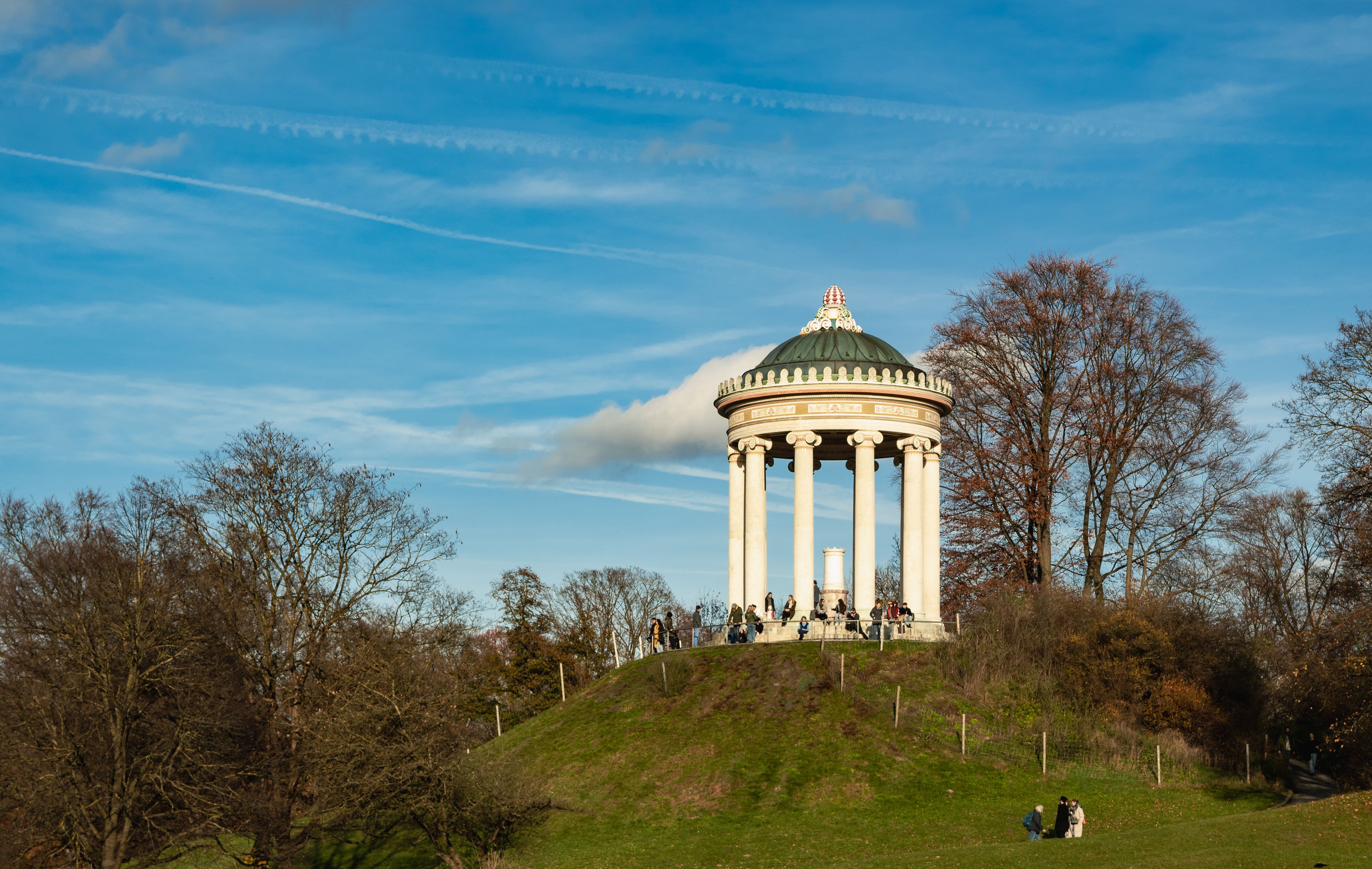 Monopteros Temple in English Garden, Munich · Free Stock Photo