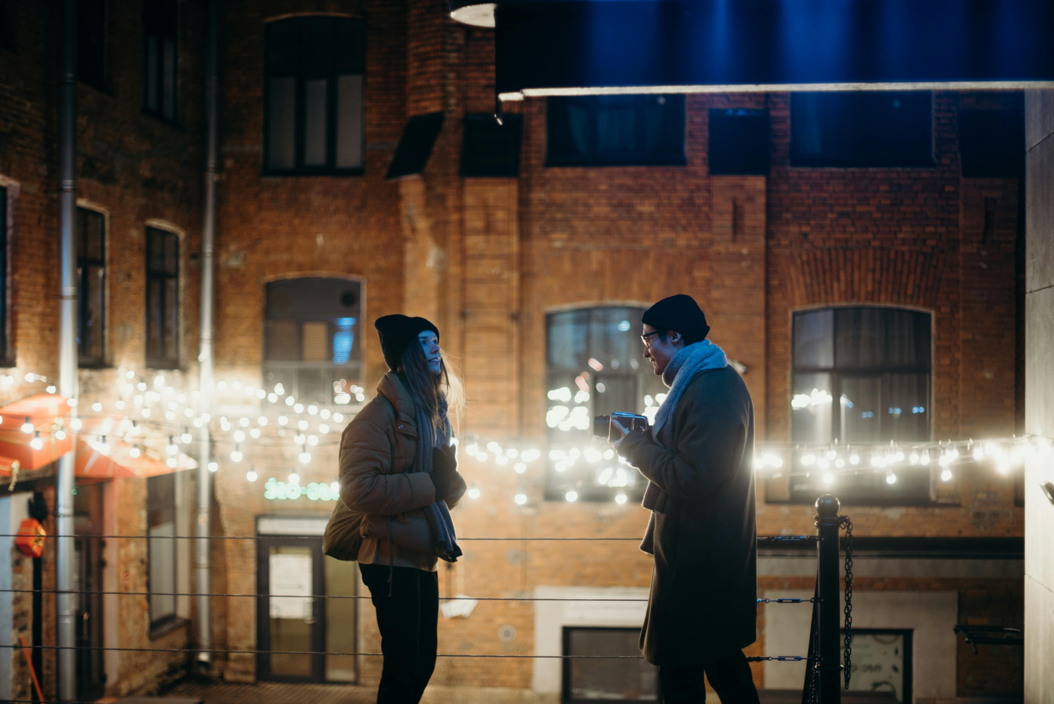 Portrait of Man on City Street · Free Stock Photo