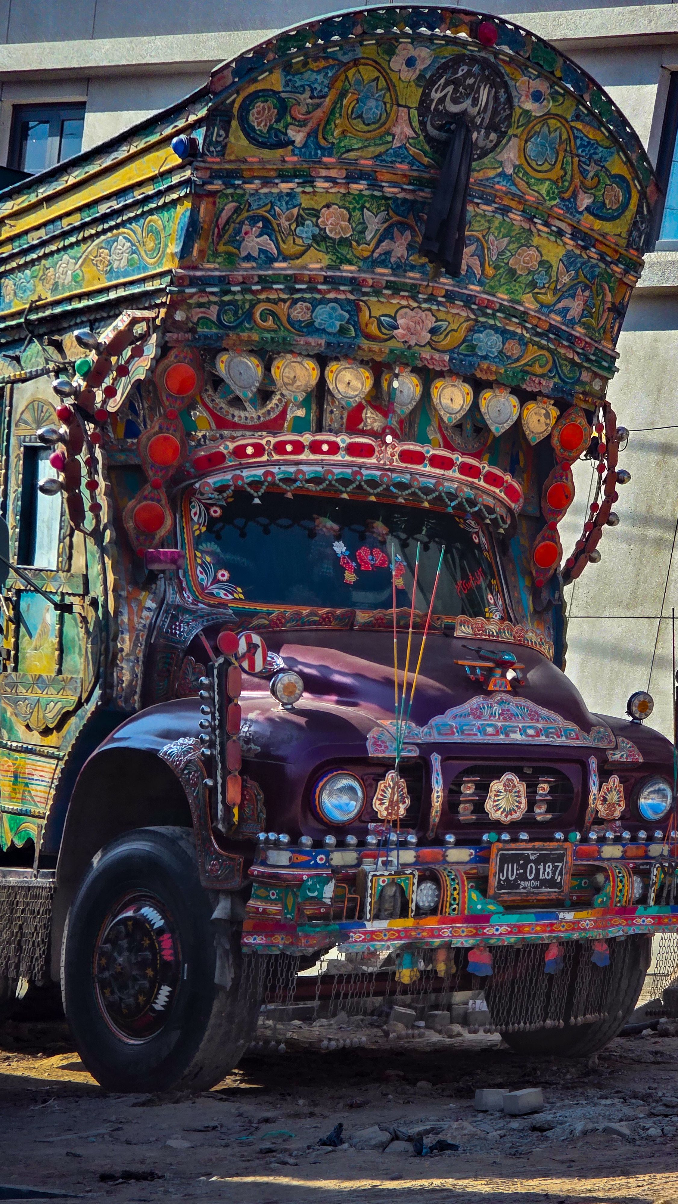 Colorful Pakistani Truck Art in Sindh · Free Stock Photo
