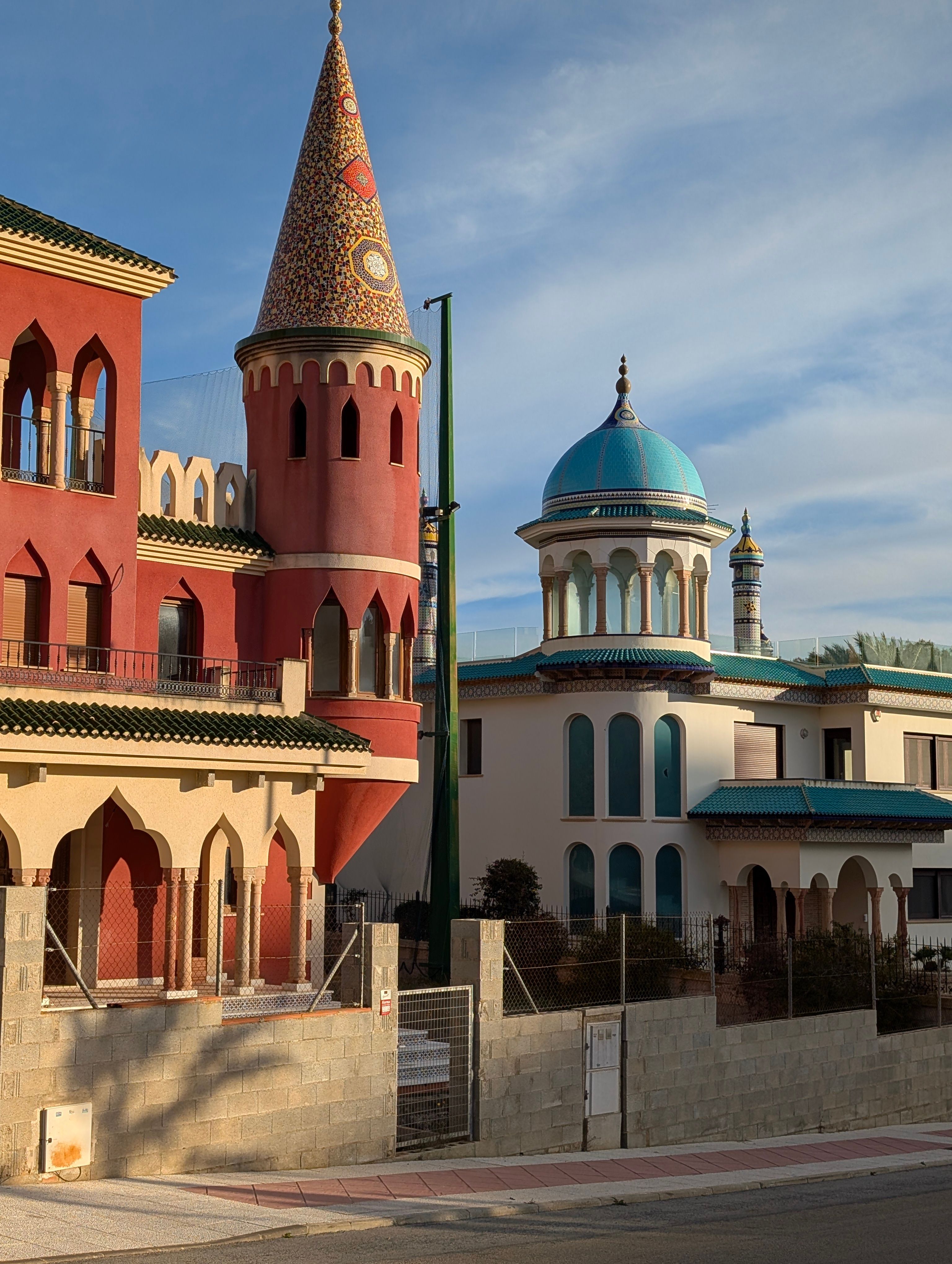 Colorful Architectural Buildings with Towers · Free Stock Photo