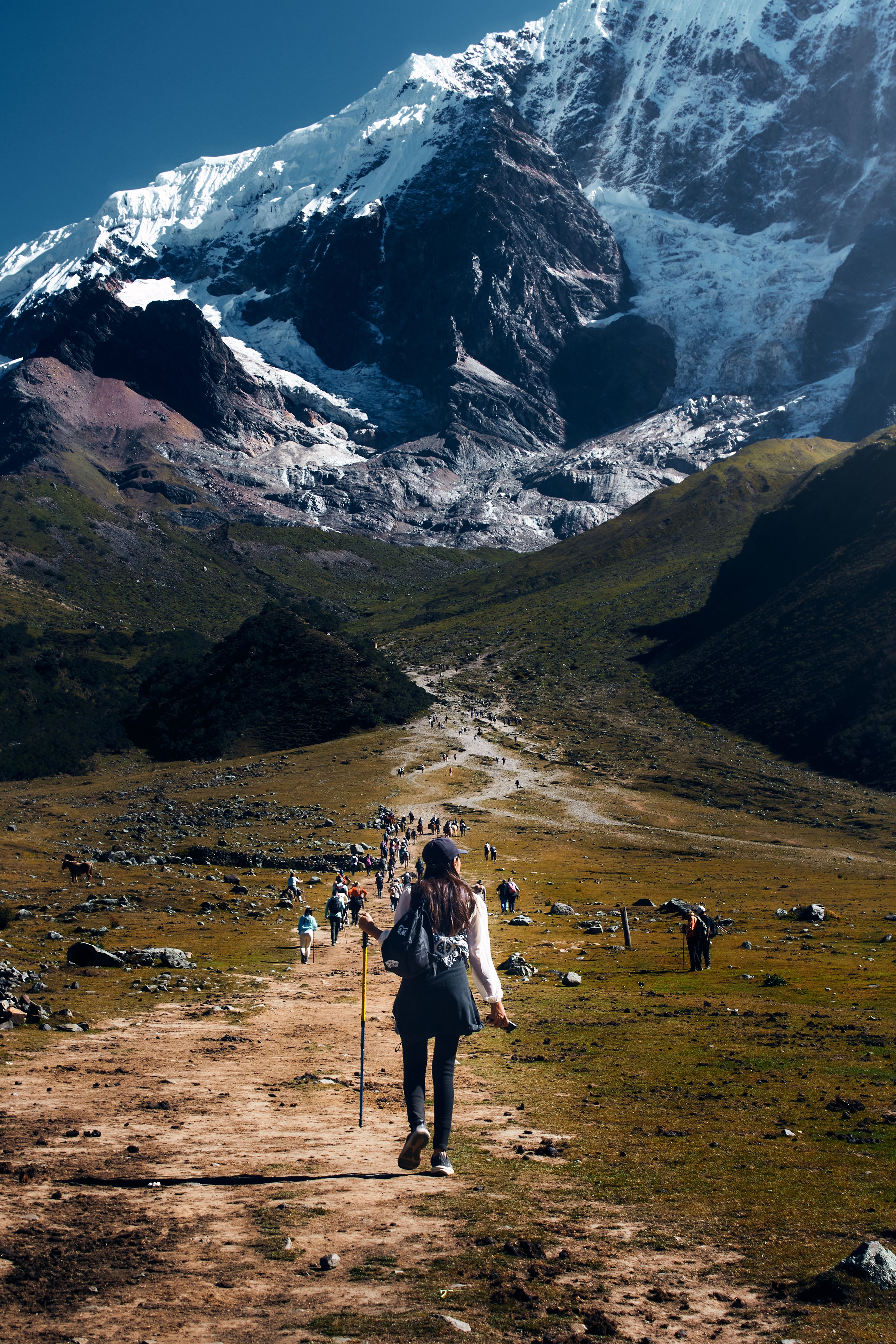 Hiking Trail in the Peruvian Andes · Free Stock Photo