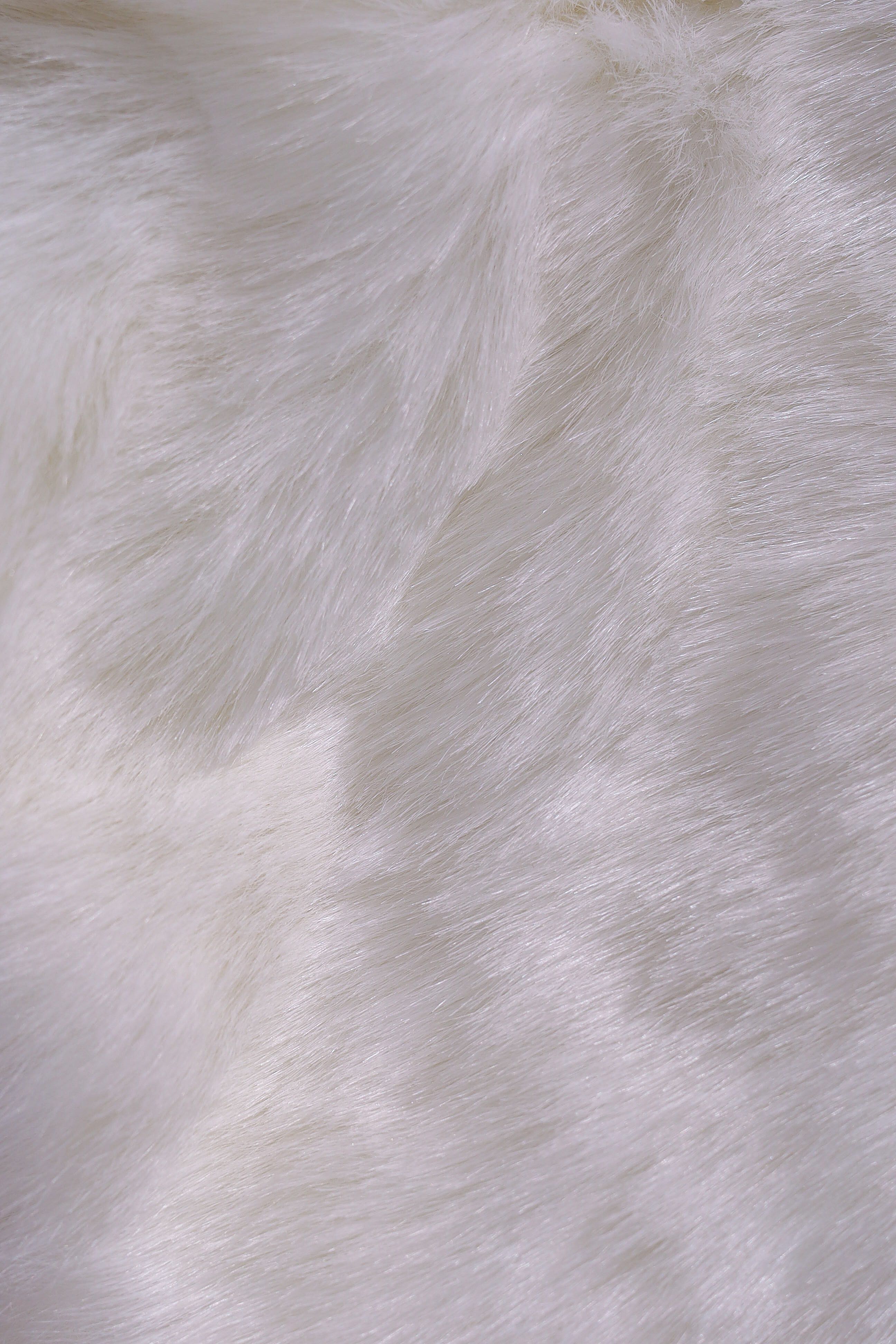 Soft White Fur Texture in Close-Up Shot · Free Stock Photo