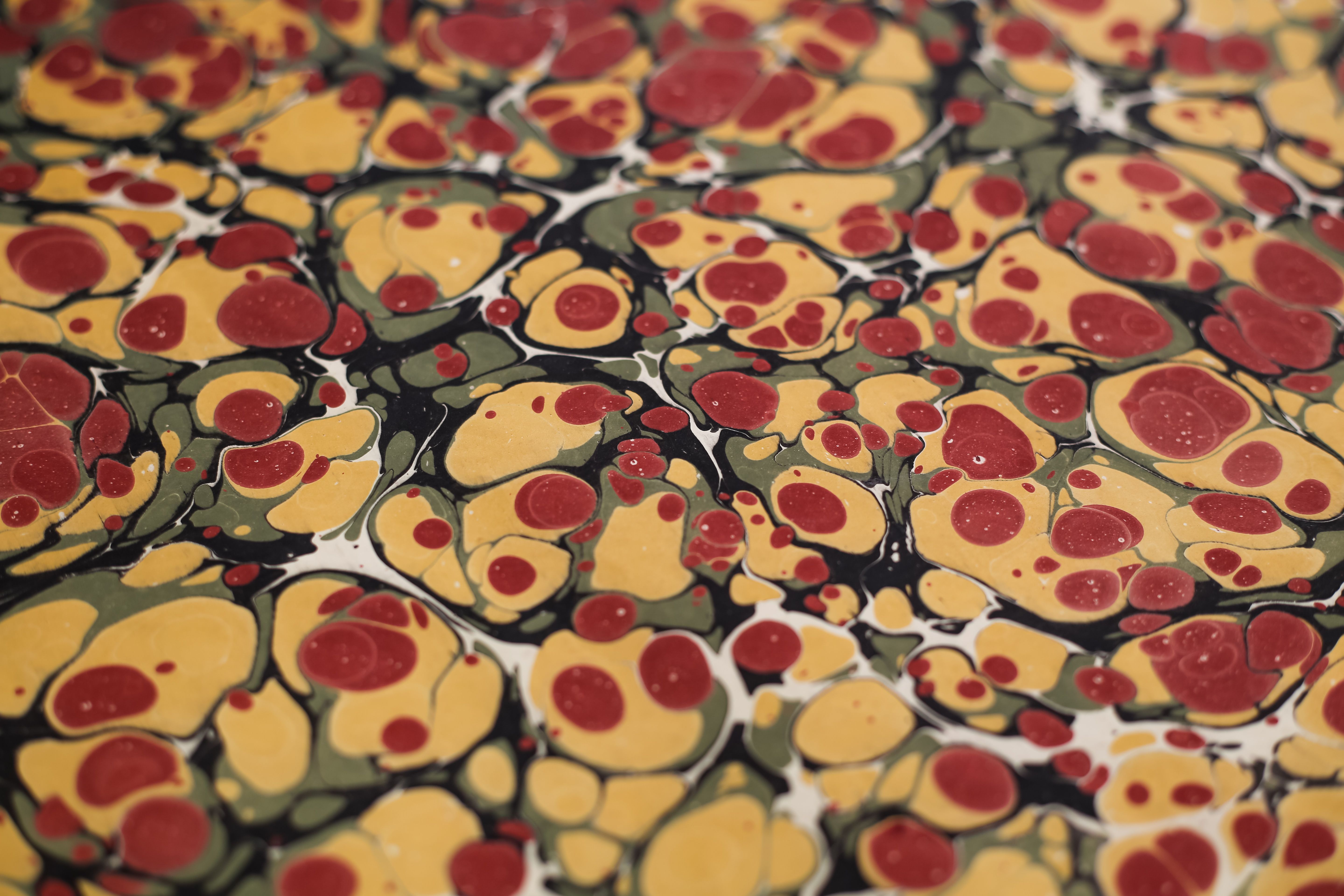 Colorful Abstract Marbled Art with Organic Patterns · Free Stock Photo