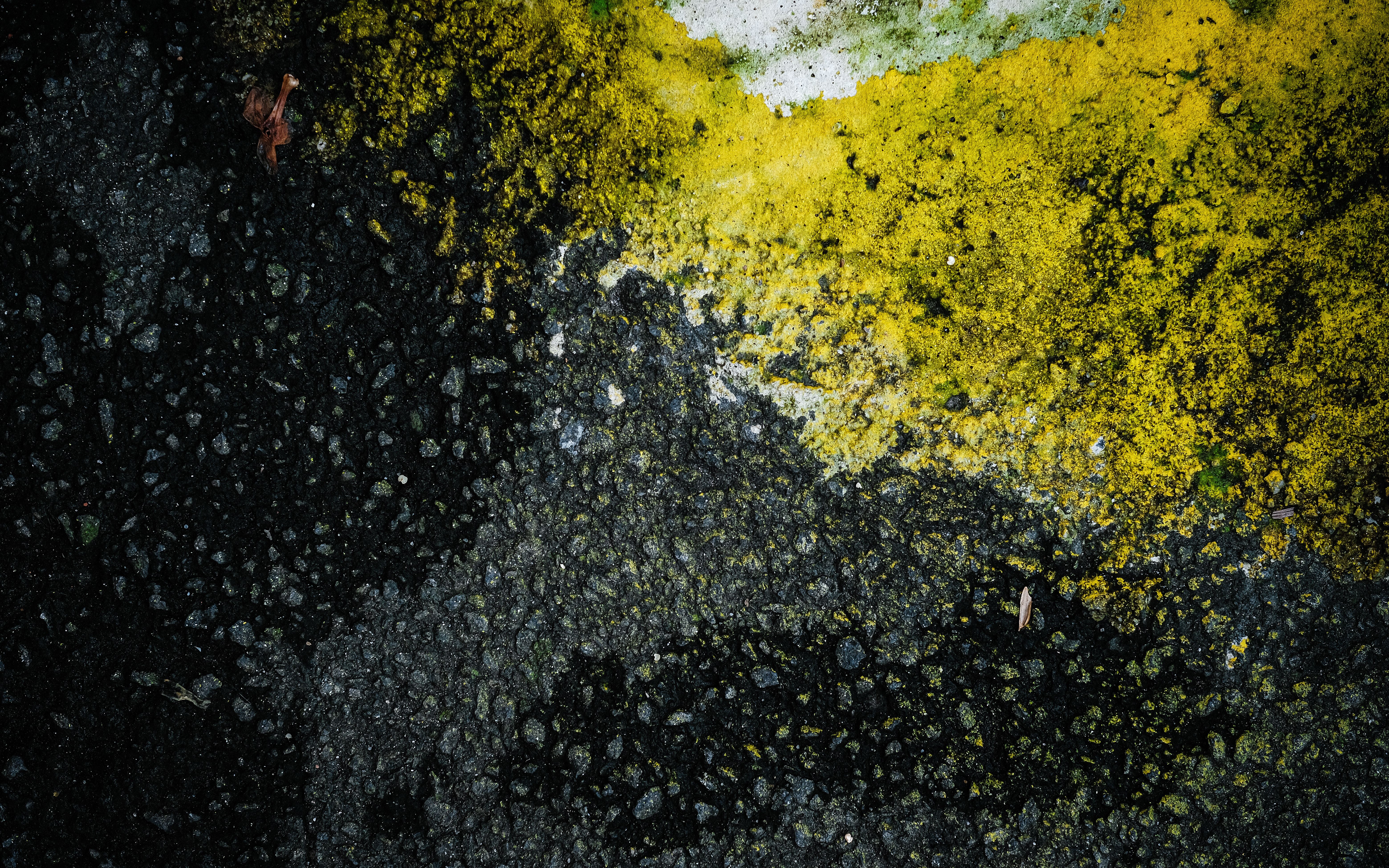 Textured Urban Surface with Yellow and Black Contrast · Free Stock Photo