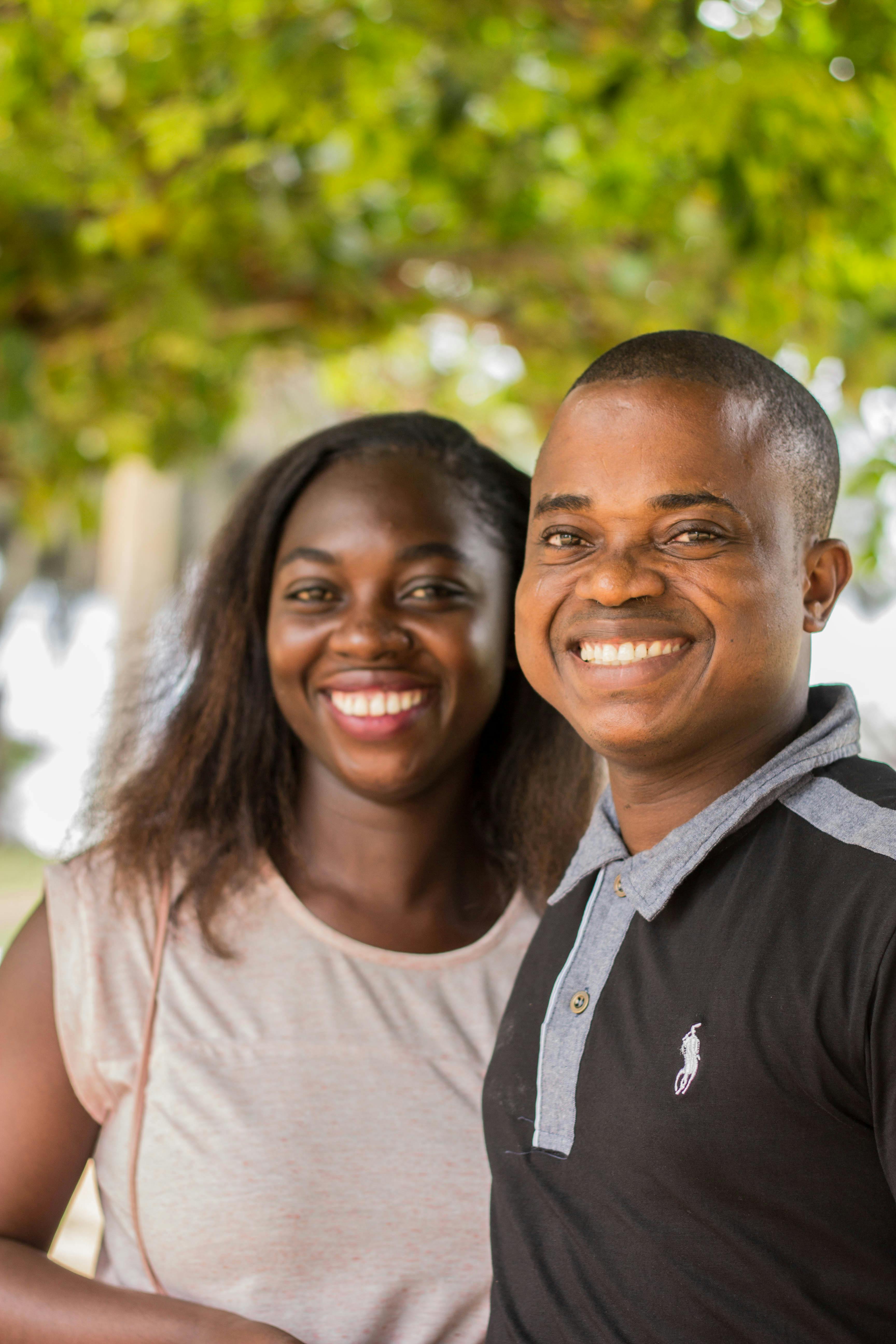 Man and Woman Smiling · Free Stock Photo