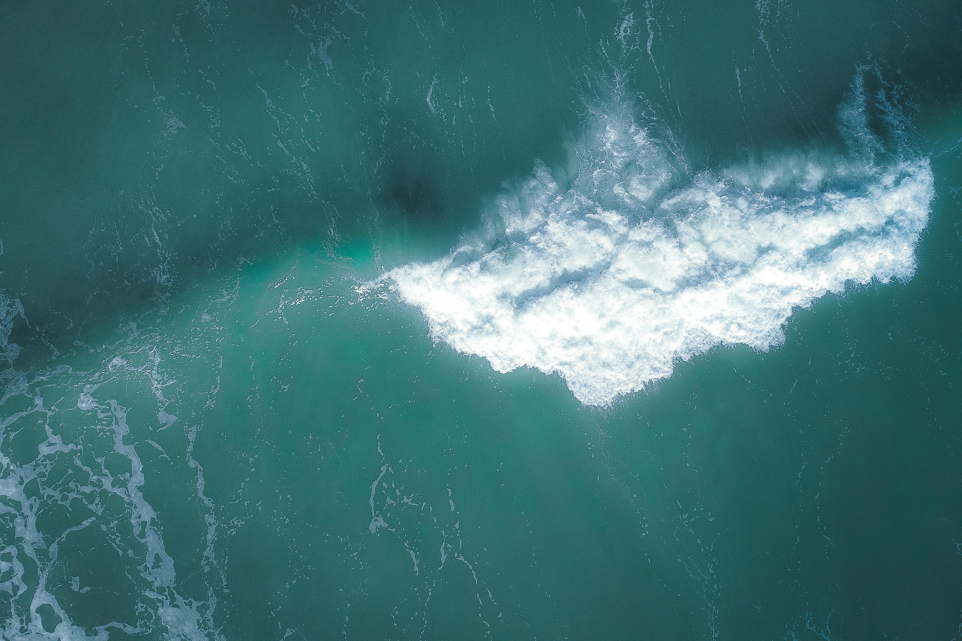 Bird's Eye View Of Ocean · Free Stock Photo