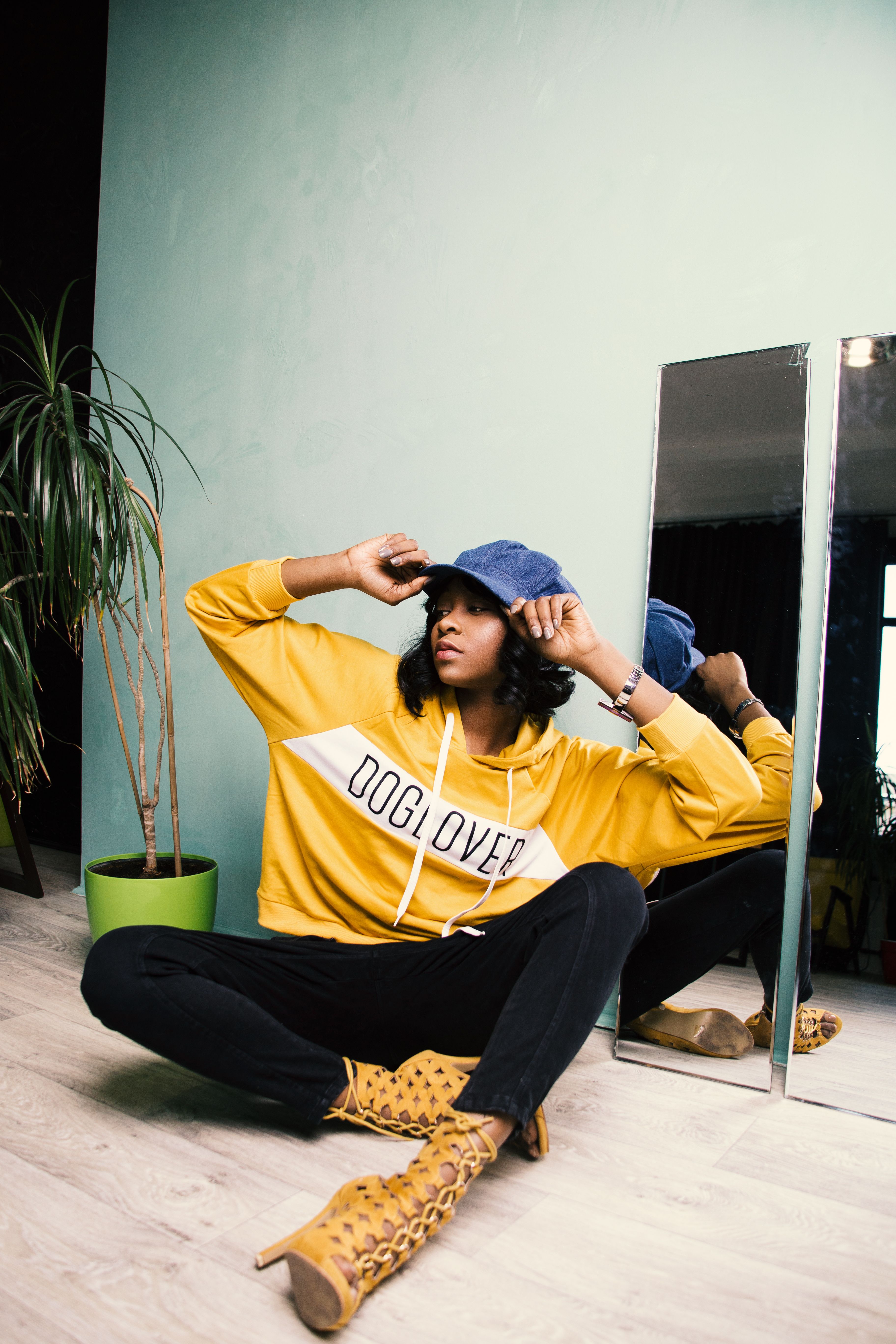 Photo Of Woman Wearing Yellow Jacket · Free Stock Photo