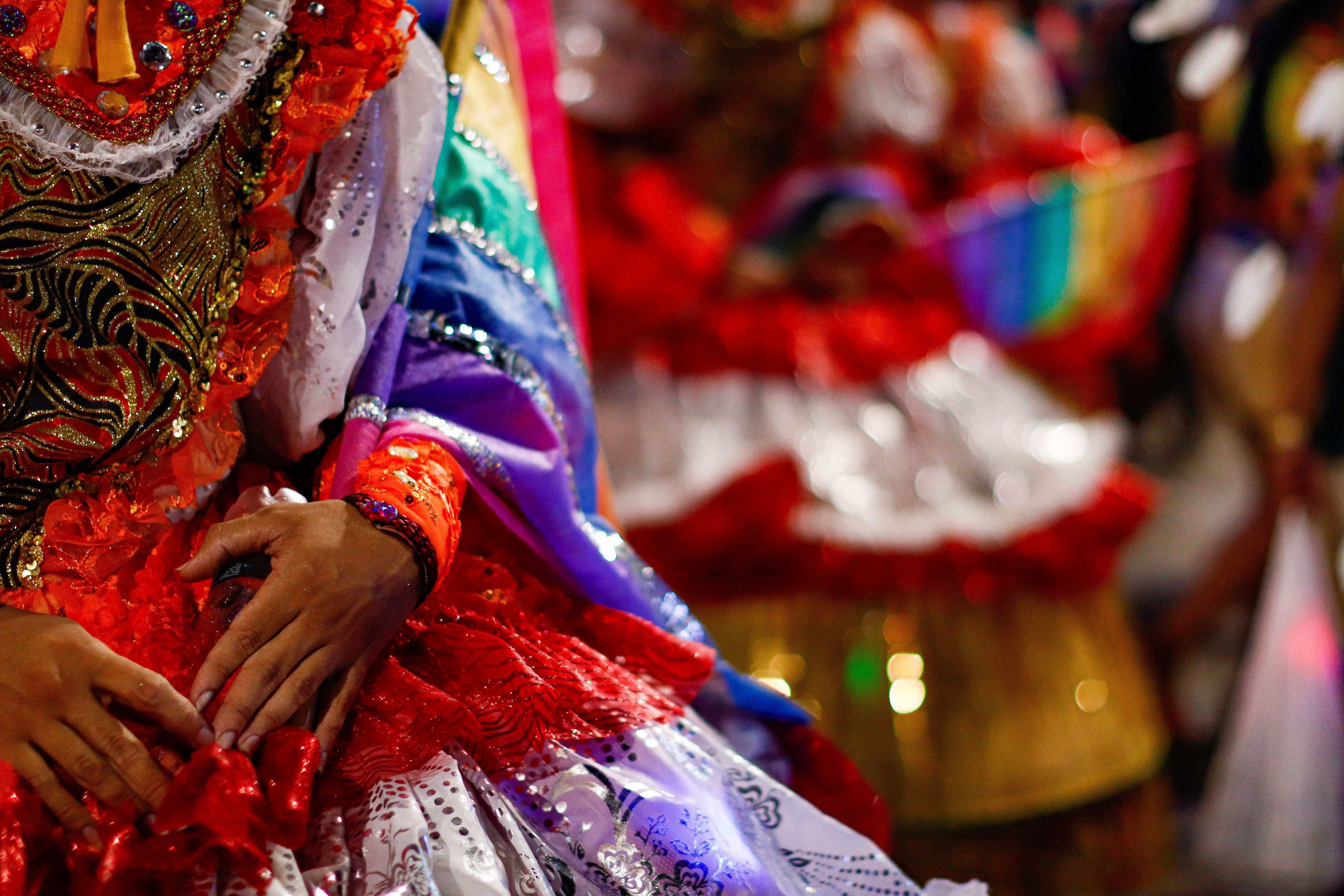 Colorful Costume Details at Parintins Festival · Free Stock Photo