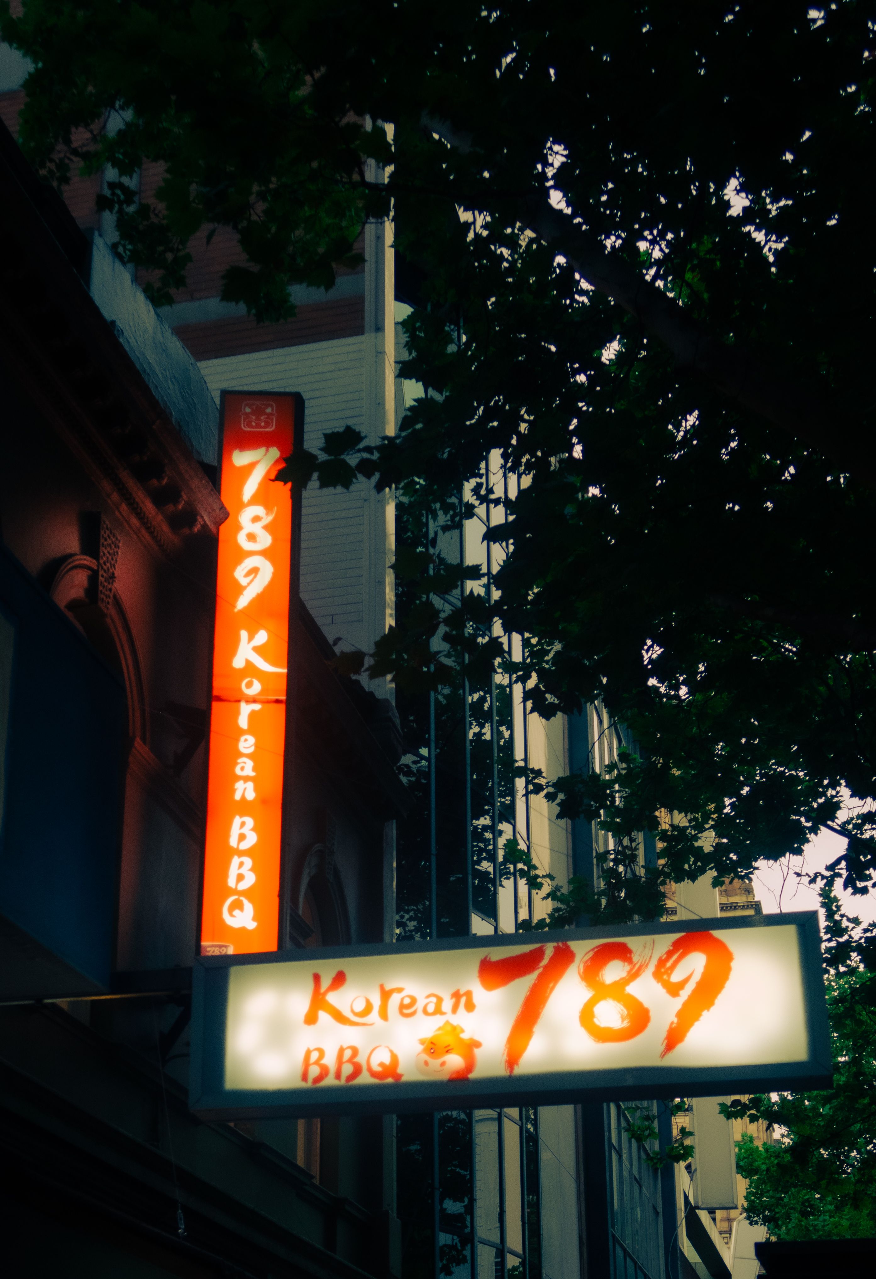 Korean BBQ Restaurant Signage in Melbourne · Free Stock Photo