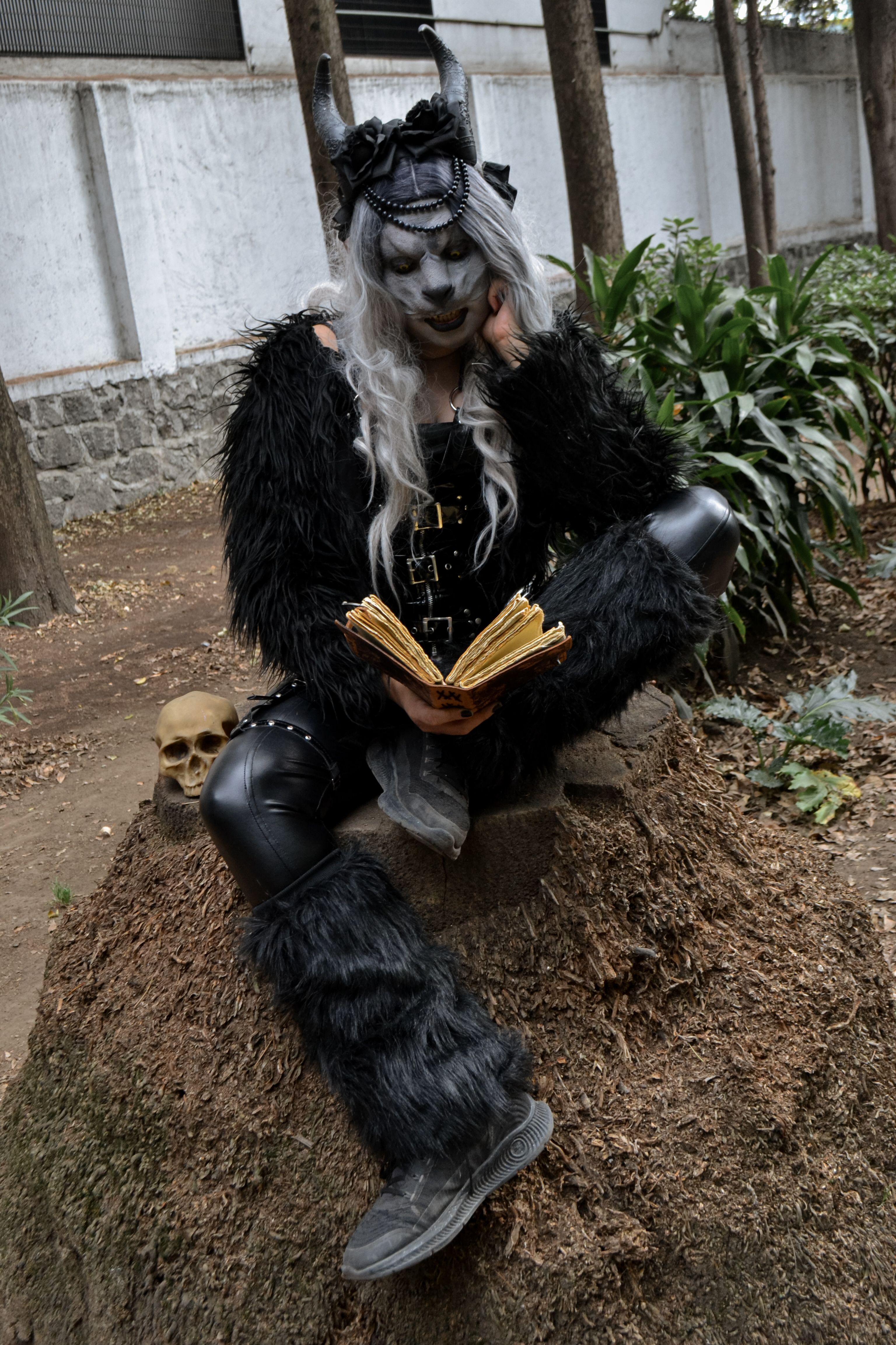 Gothic Costume in Mexico City Forest Setting · Free Stock Photo