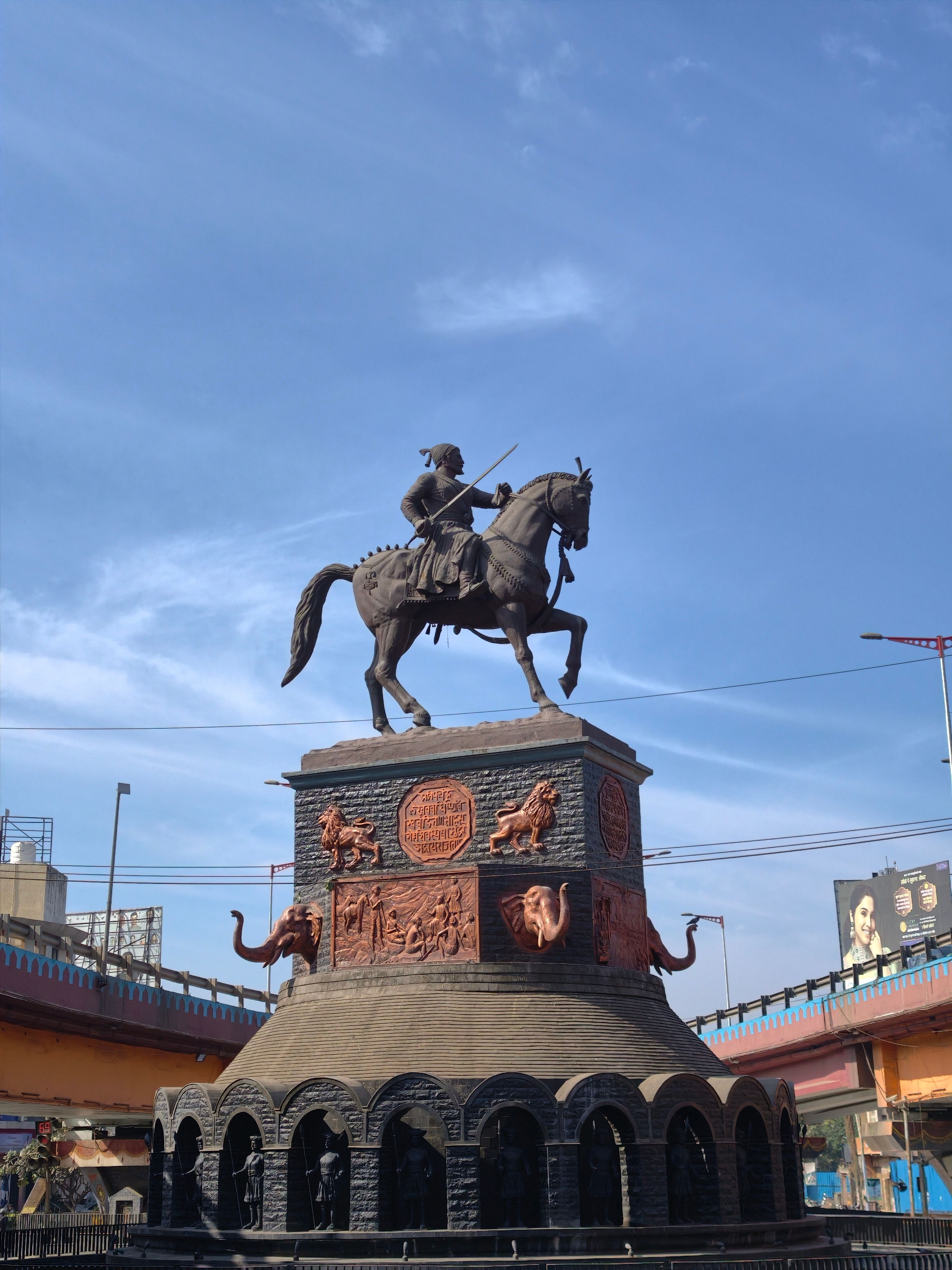 Equestrian Statue of Chhatrapati Shivaji Maharaj in Maharashtra · Free ...