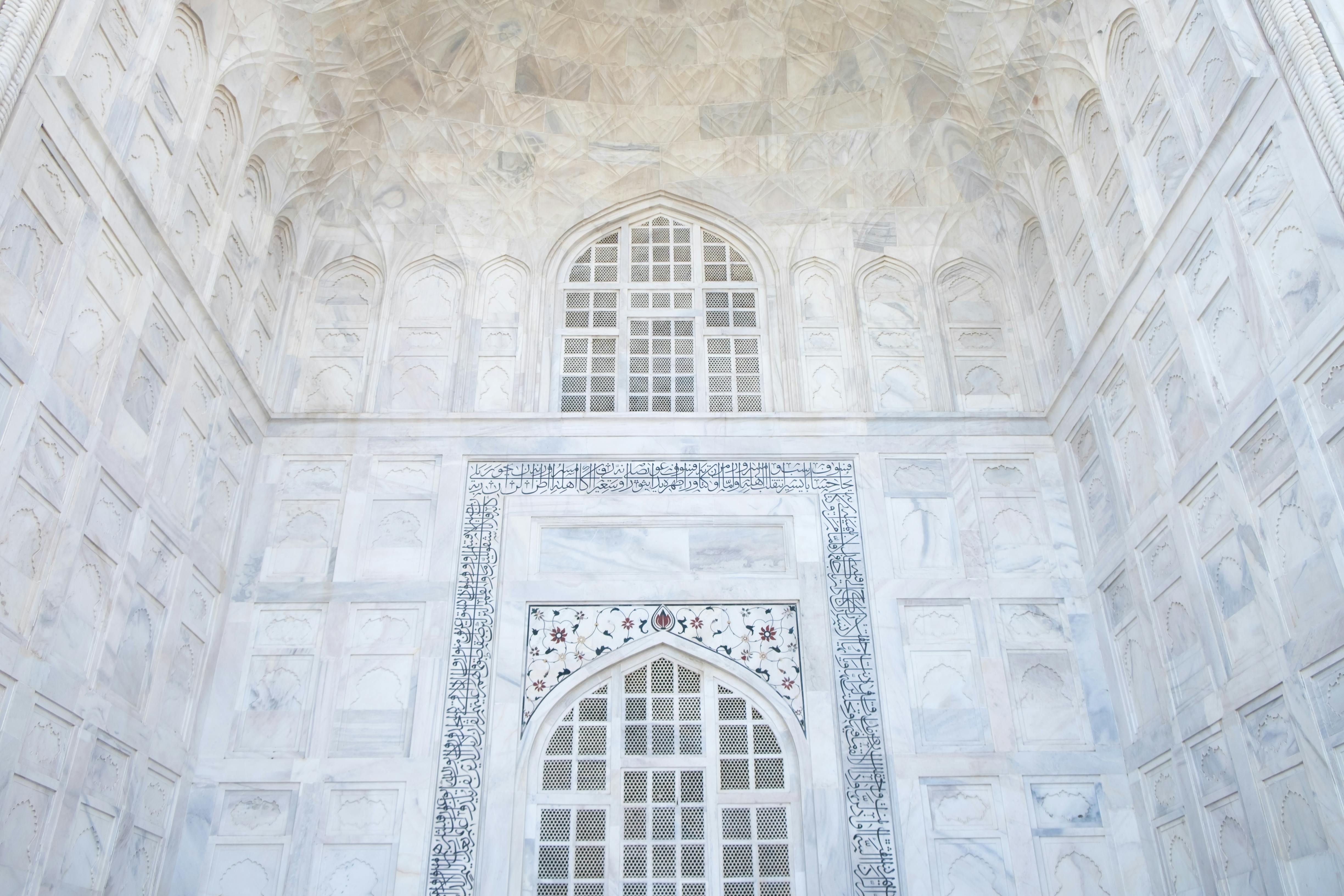 Inside The Taj Mahal · Free Stock Photo