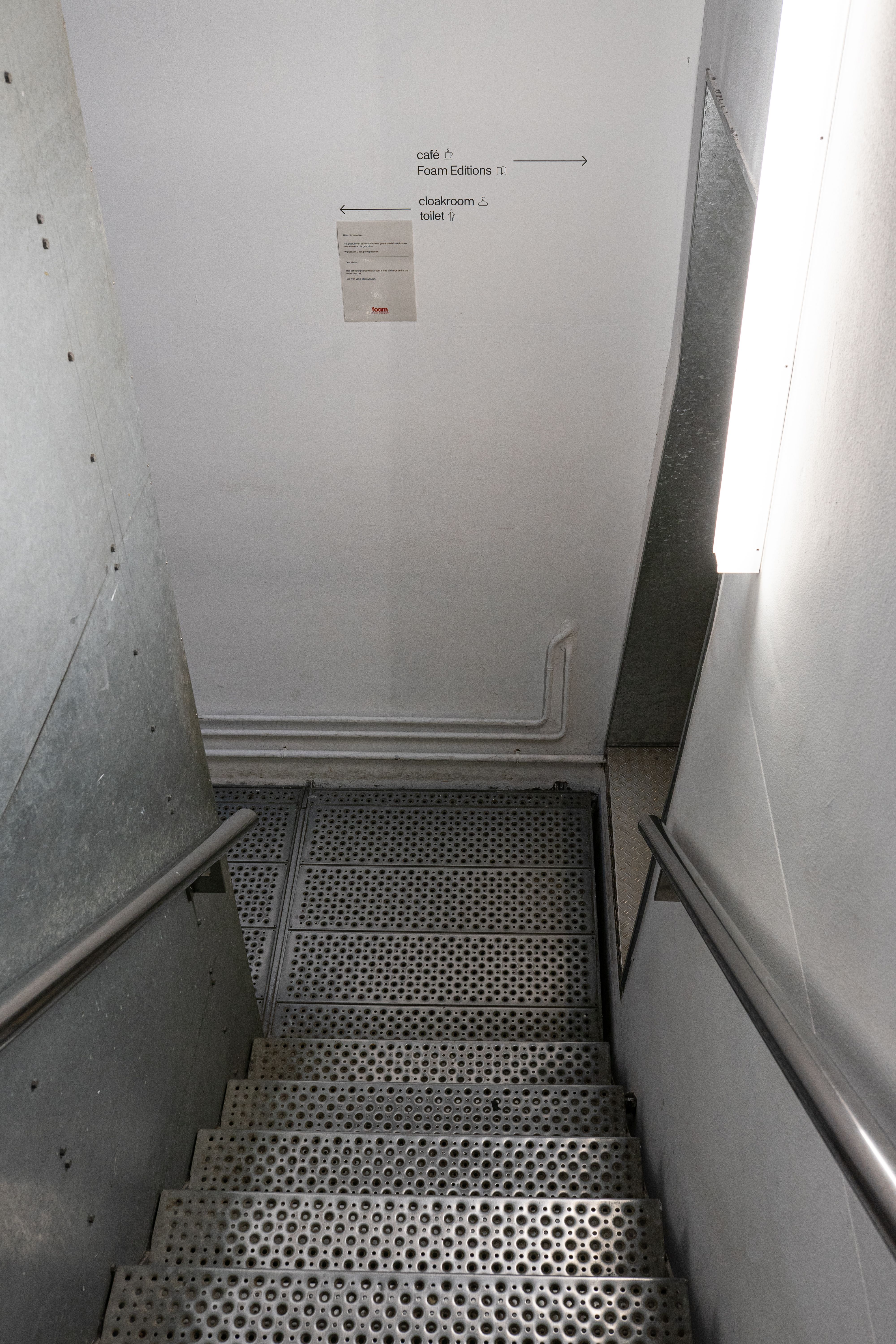 Modern Industrial Staircase in Amsterdam Building · Free Stock Photo