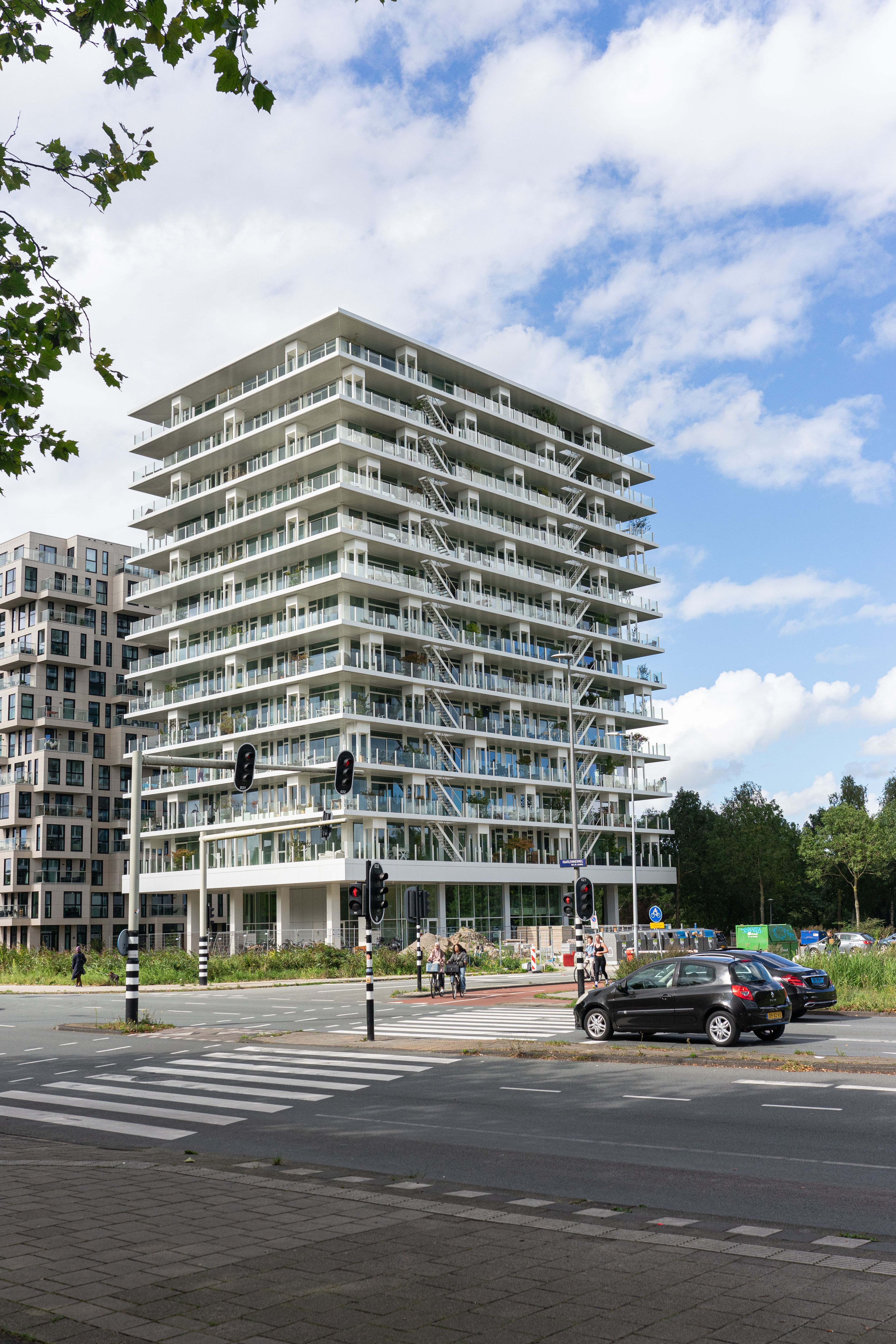 Modern High-Rise Building in Amsterdam · Free Stock Photo