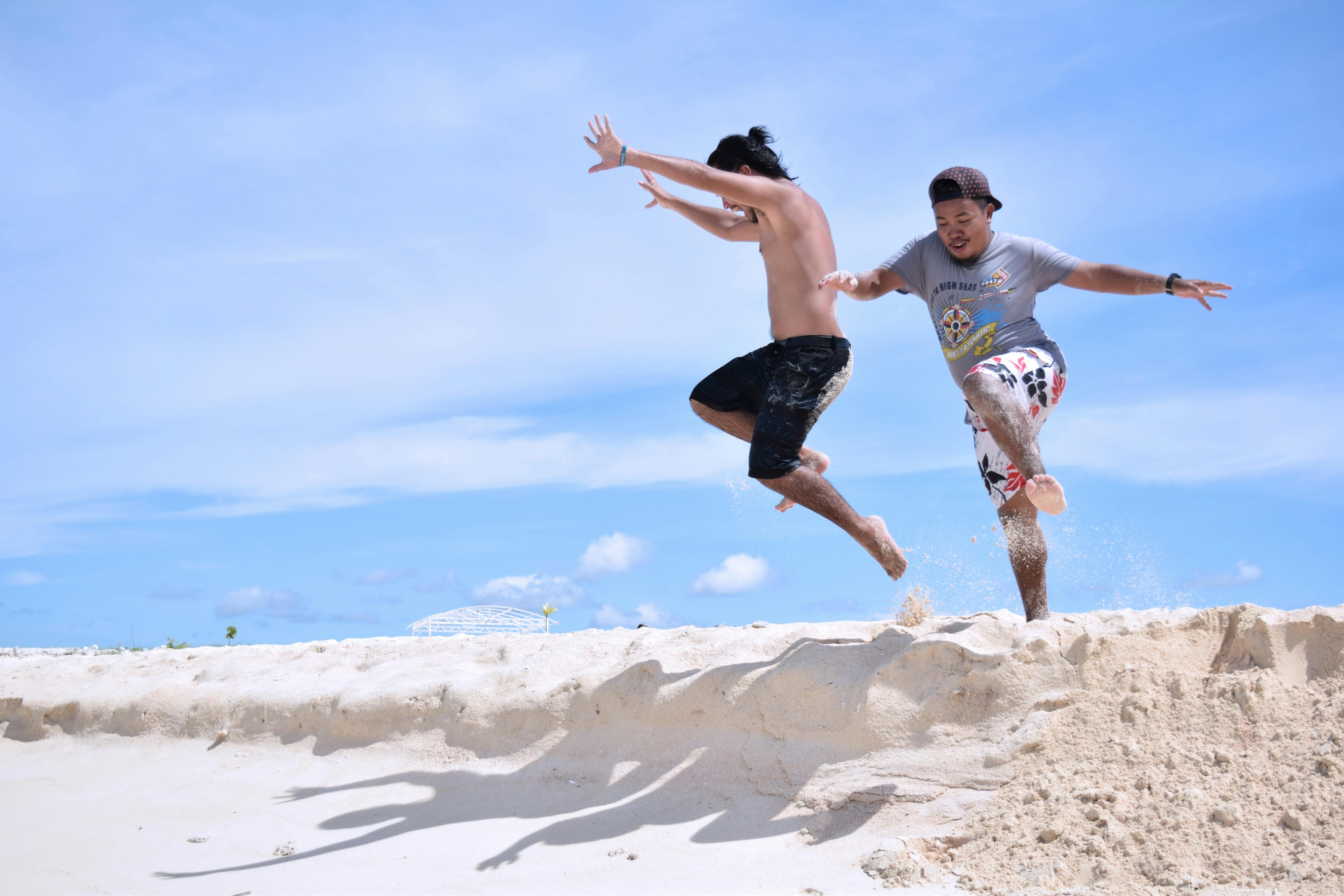Free stock photo of boys, jump, jumping