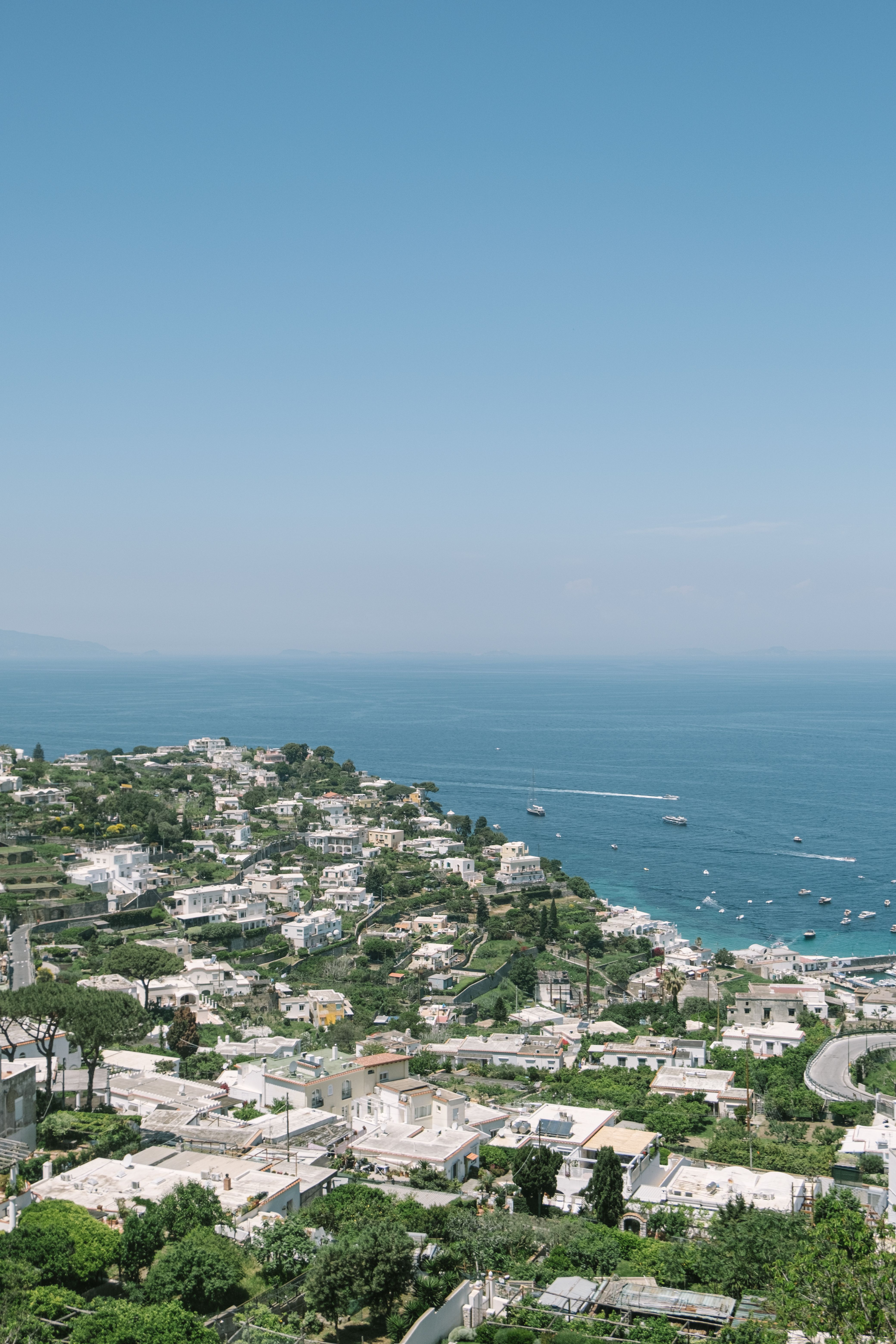 Scenic View of Capri, Italy Coastline · Free Stock Photo