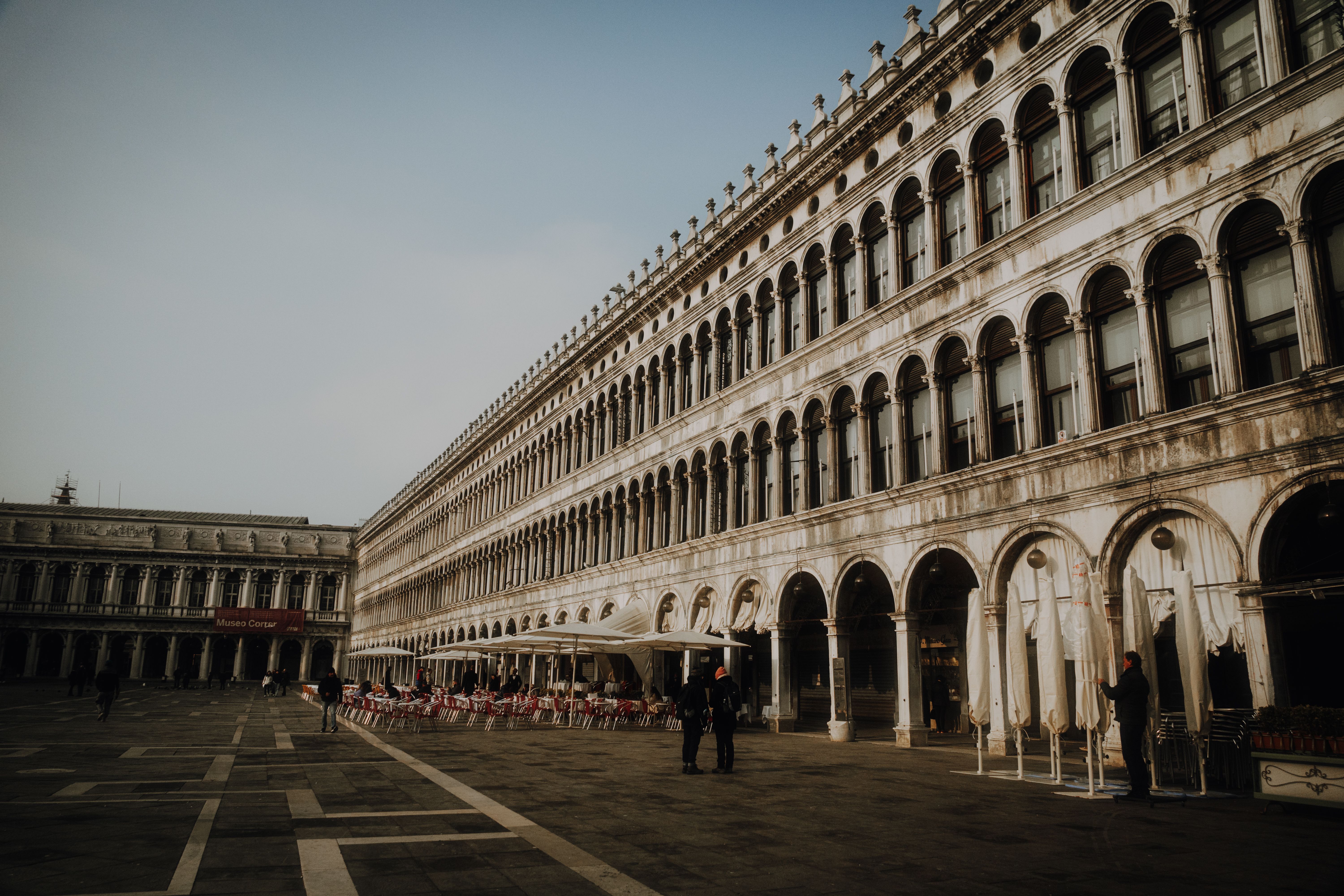 Iconic Architecture of St. Mark's Square in Venice · Free Stock Photo