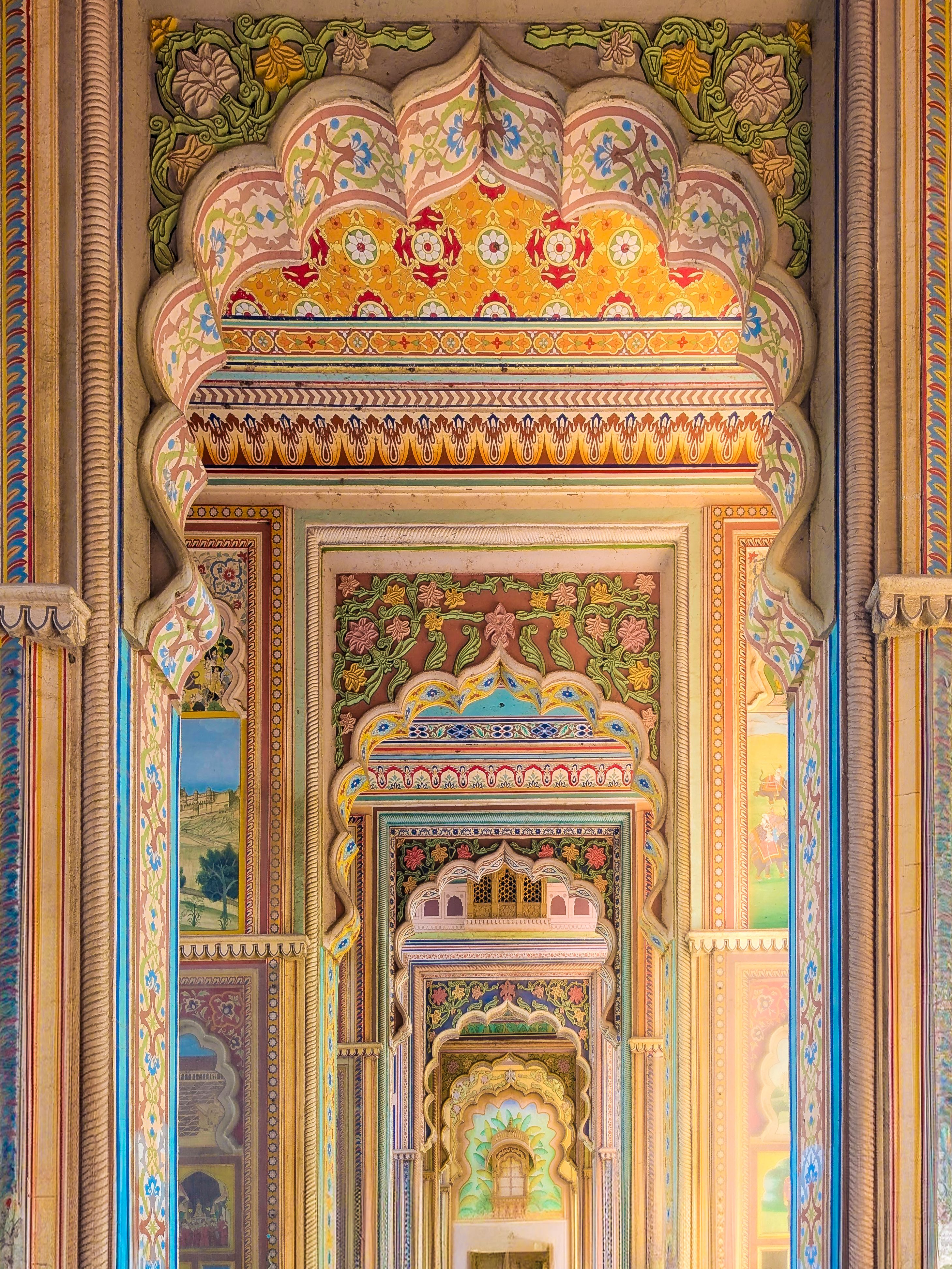 Decorations of Patrika Gate in Jaipur · Free Stock Photo