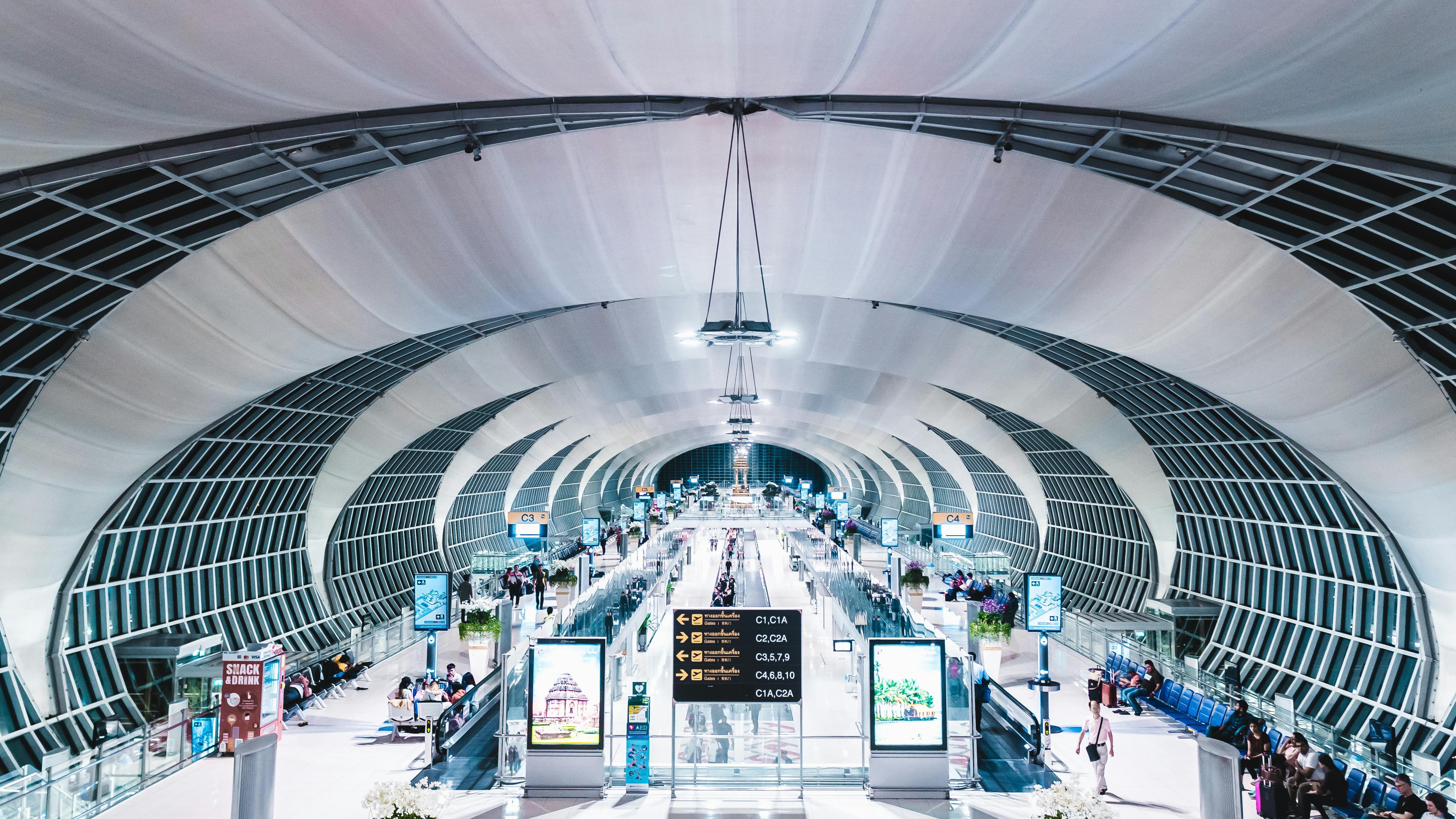People Walking Inside Building · Free Stock Photo