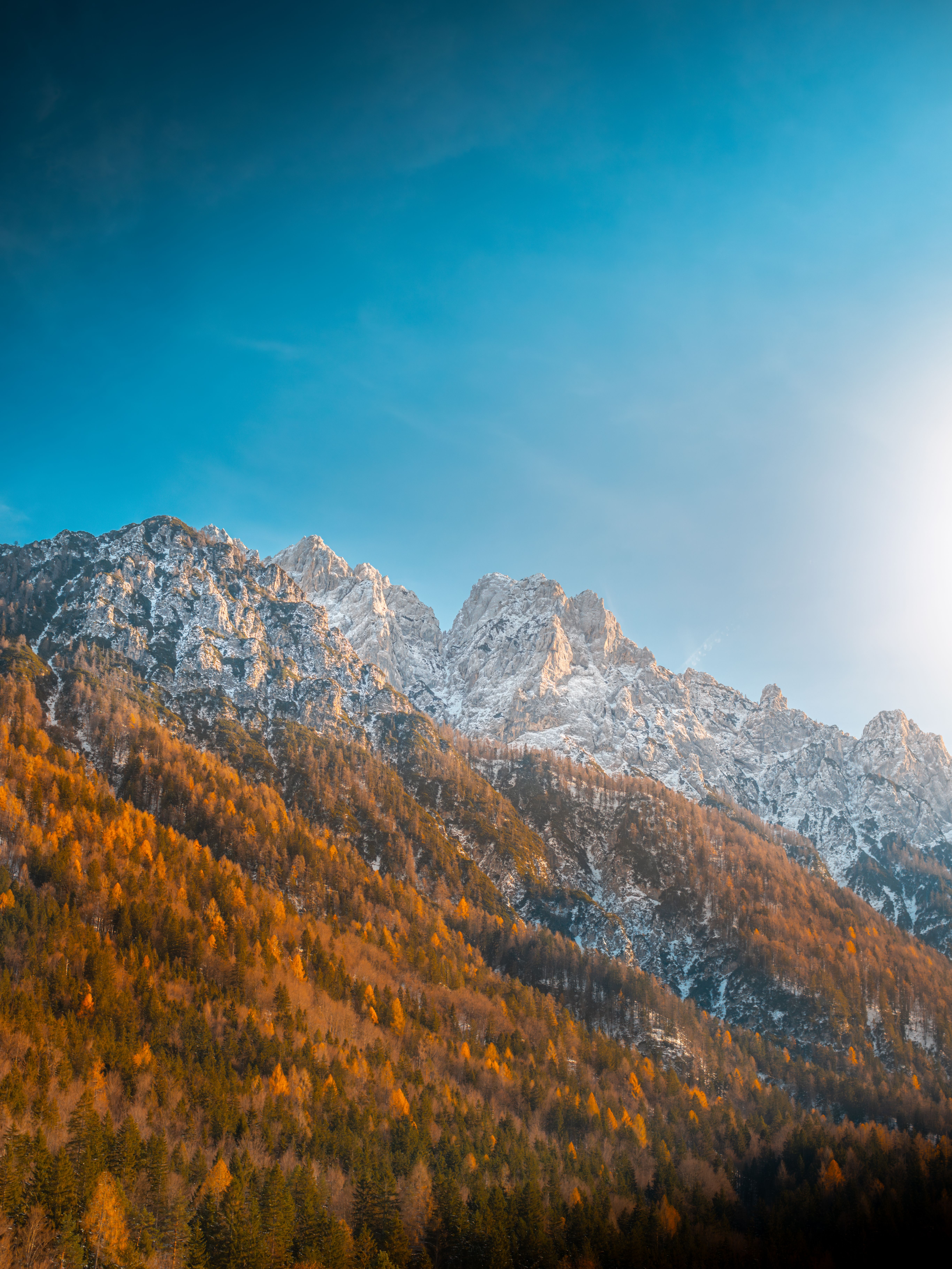 Scenic Autumn View of Julian Alps in Slovenia · Free Stock Photo