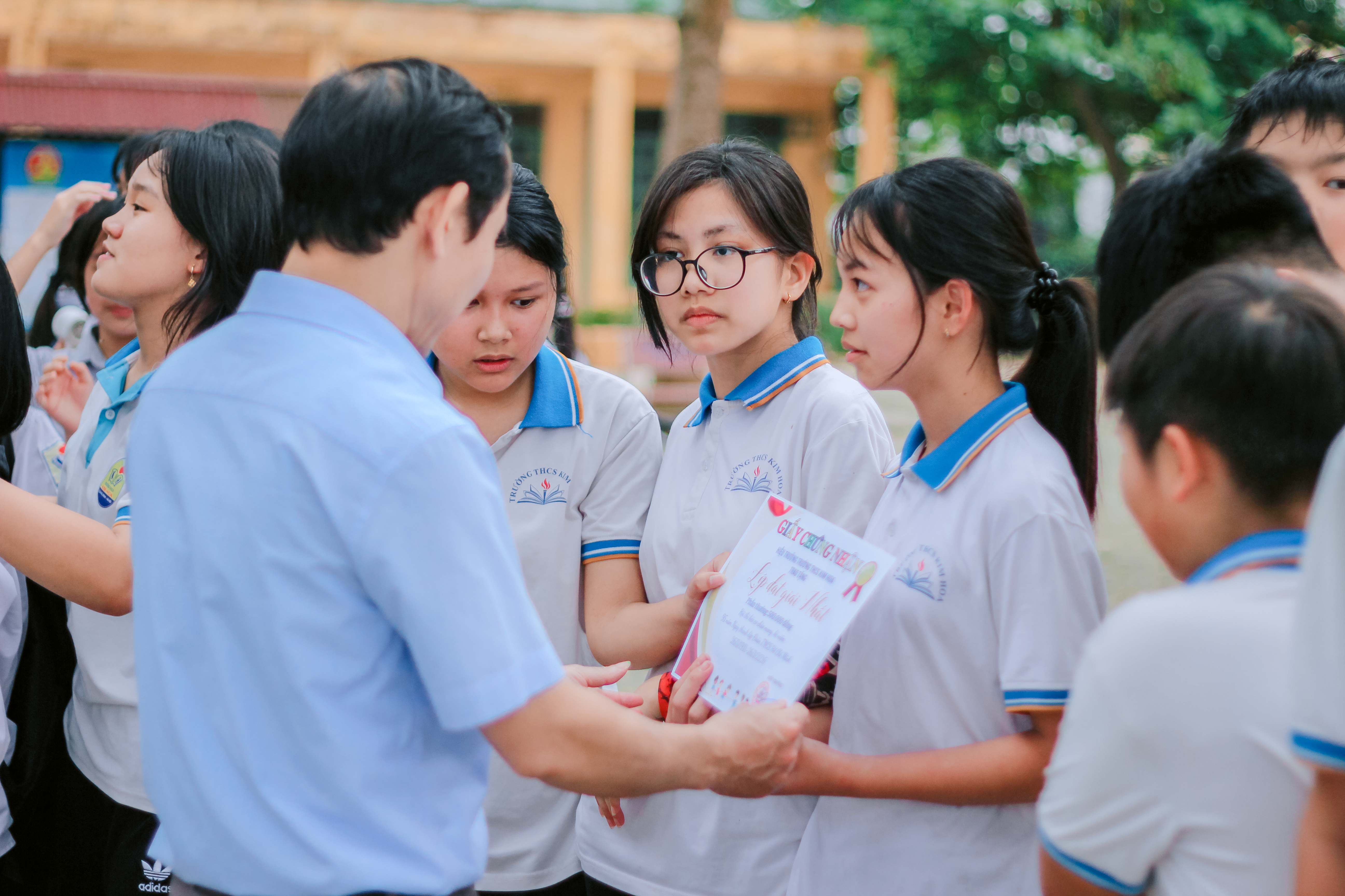 Students Receiving Awards at School Ceremony · Free Stock Photo
