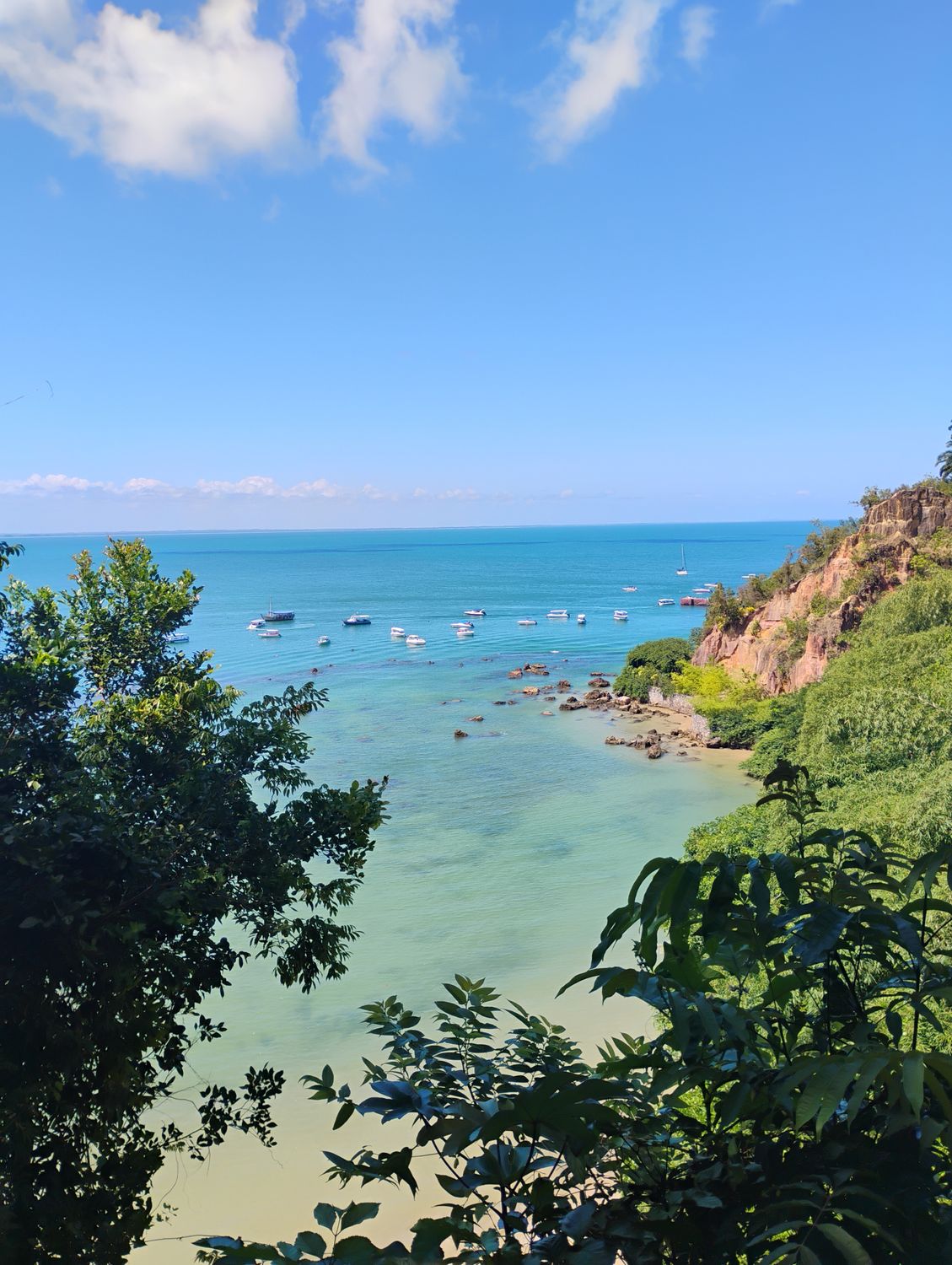 Vista Panorâmica Da Praia De Morro De São Paulo · Foto profissional ...