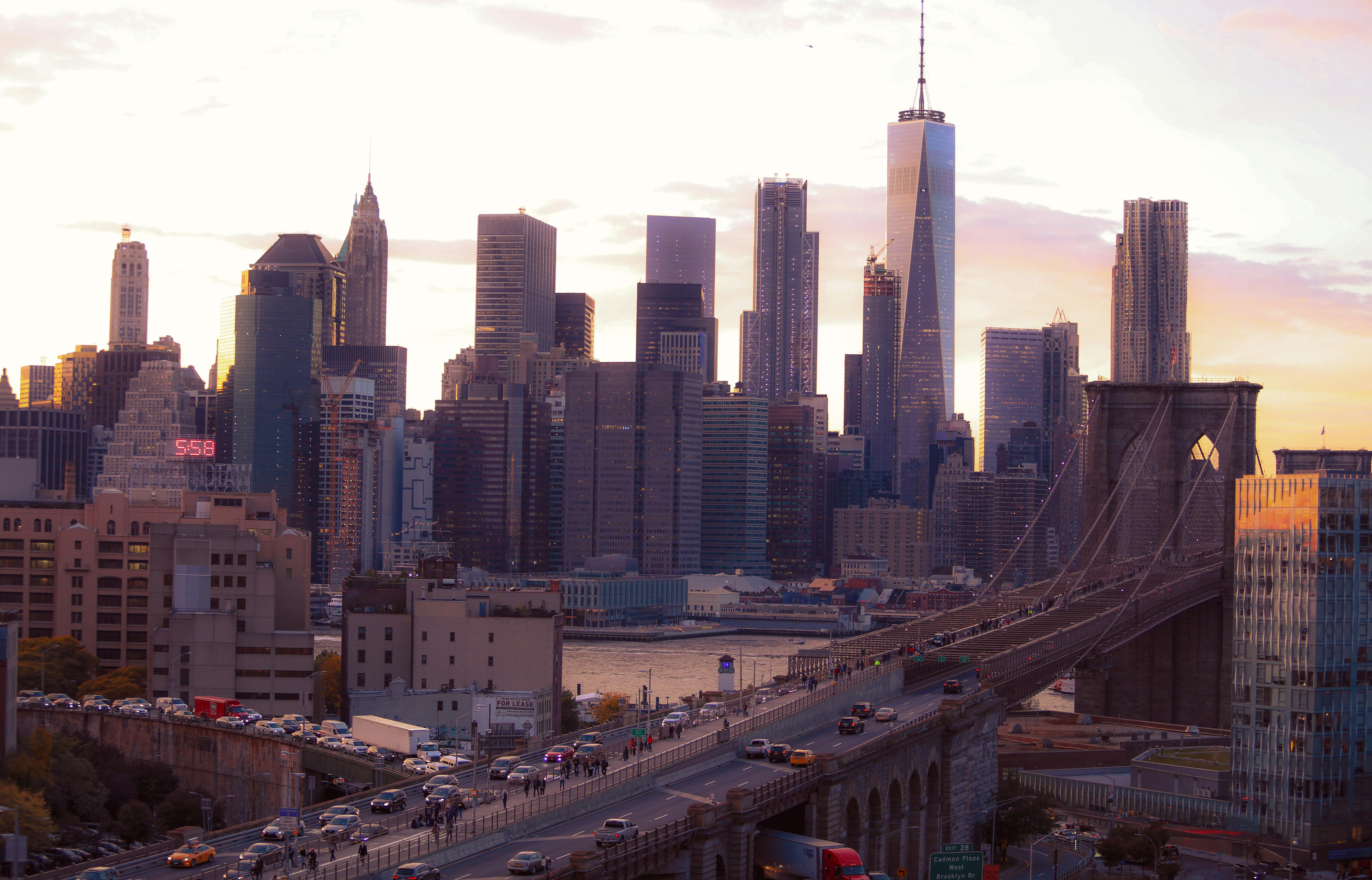 High Angle Photography of High Rise Buildings · Free Stock Photo