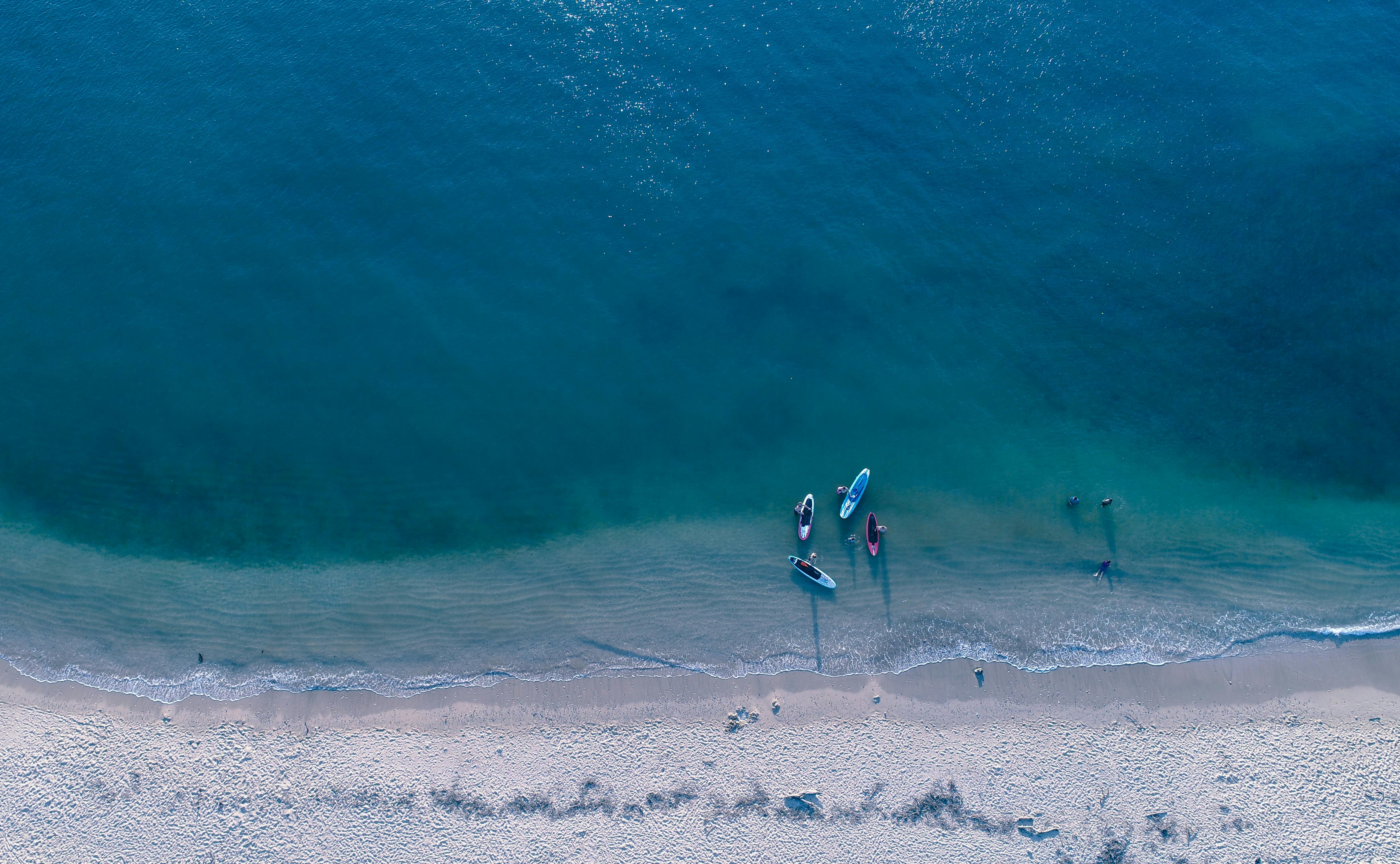 Drone Footage of a Beach · Free Stock Photo