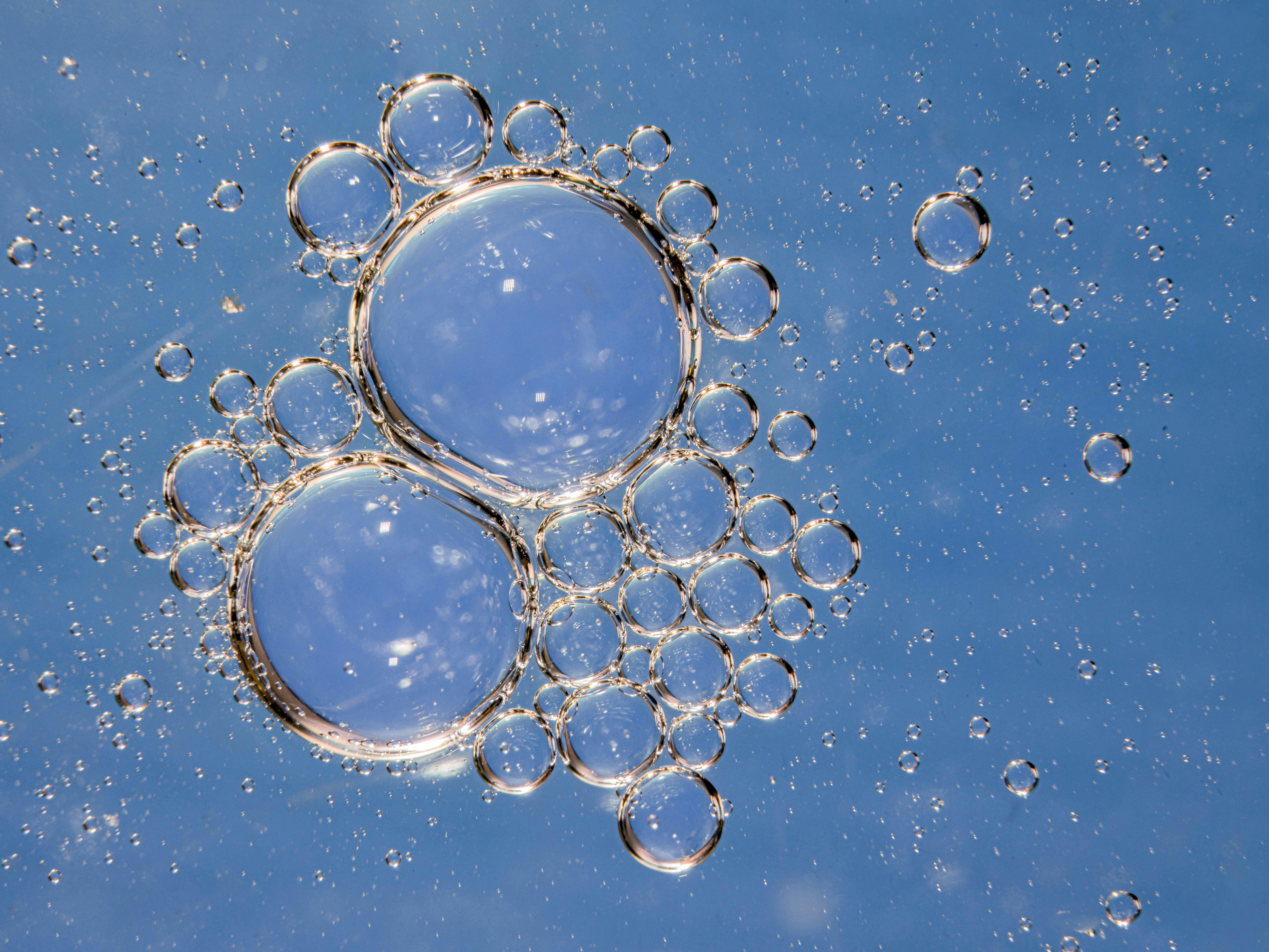 Bubbles on Water Surface · Free Stock Photo