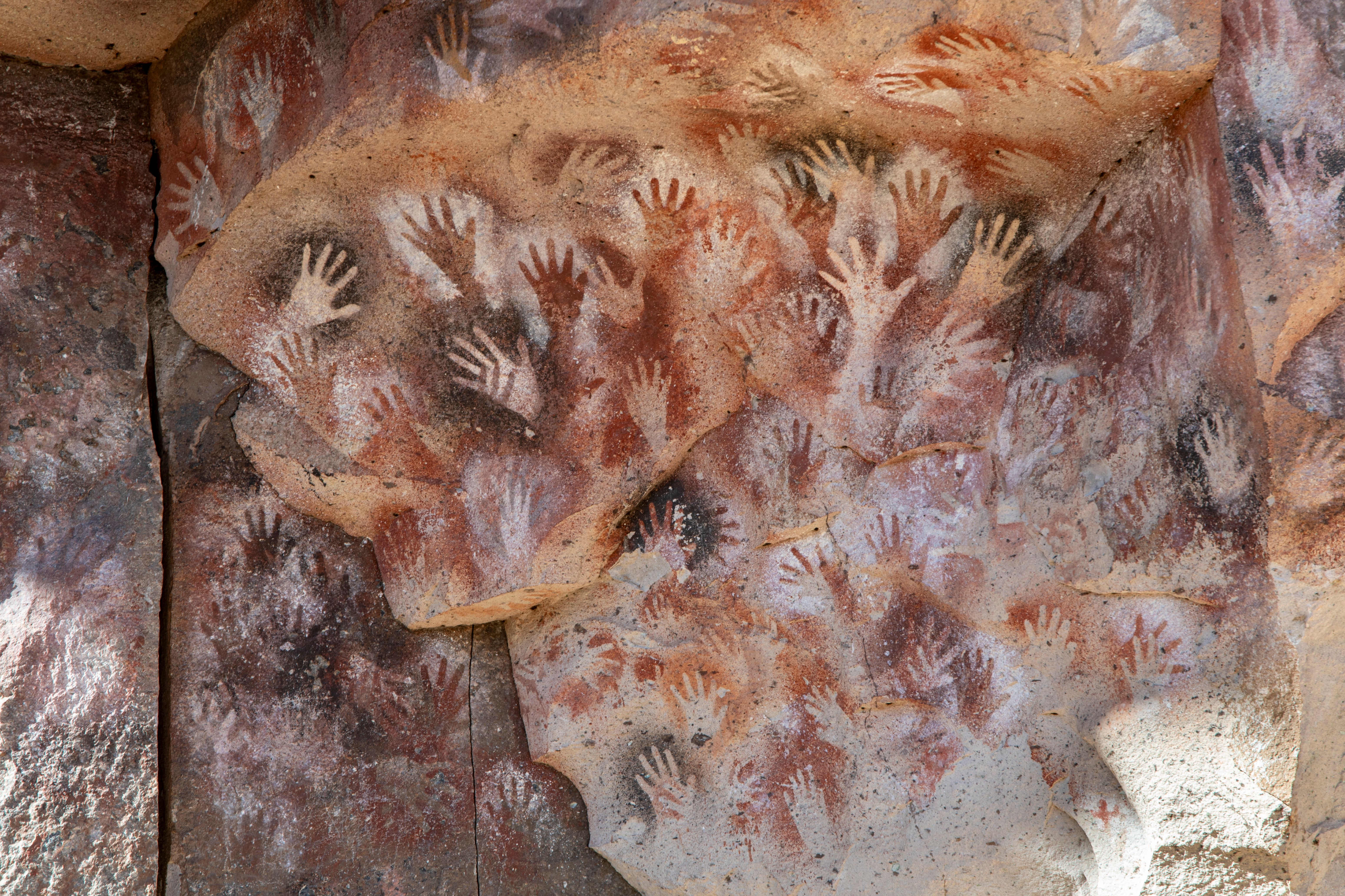 Cave of the Hands ancient rock art in Argentina · Free Stock Photo