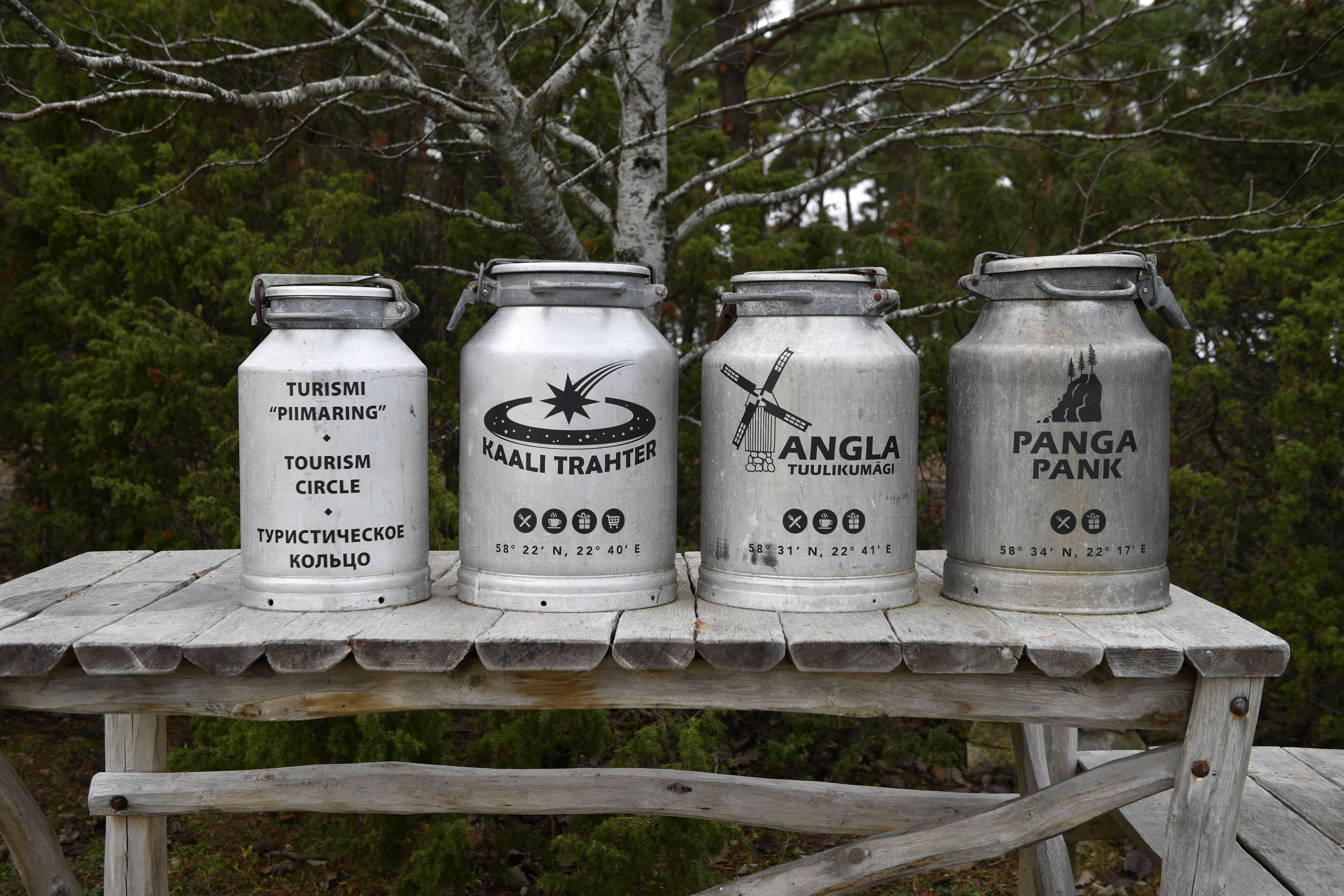 Milk Churns at Estonian Tourism Landmarks · Free Stock Photo